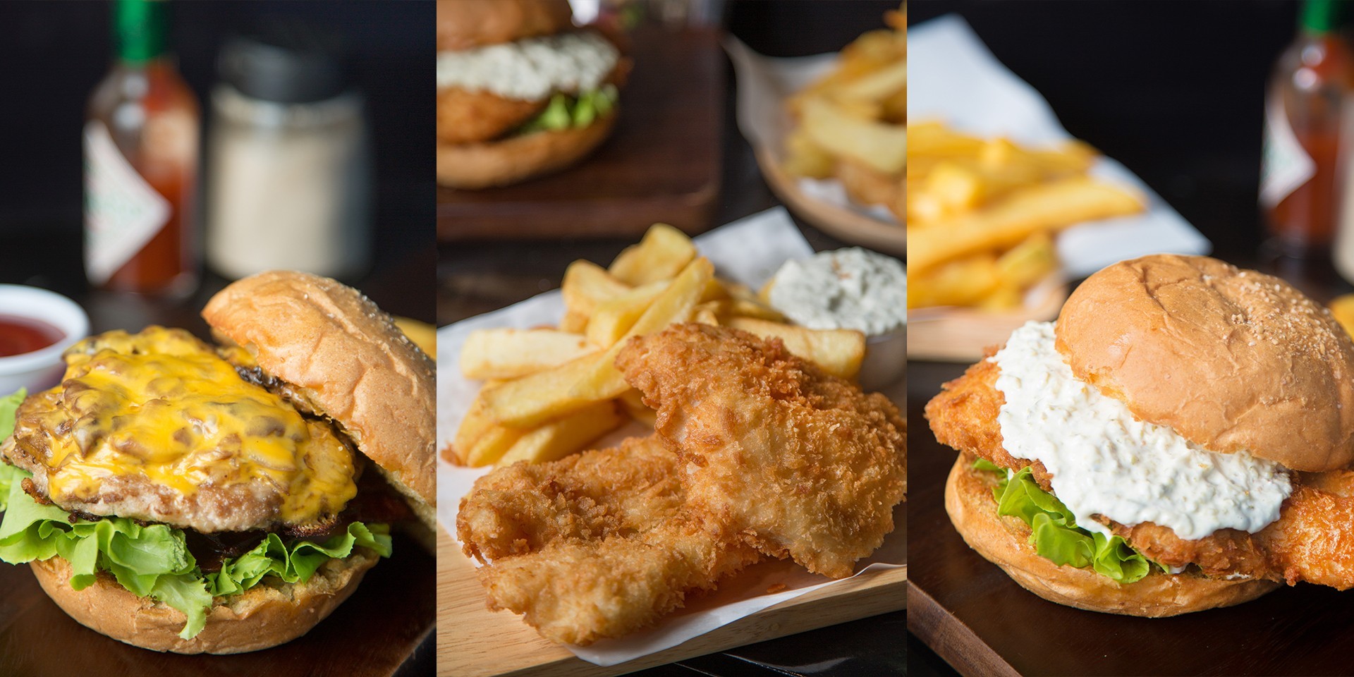 ตัวแตกก็ยอม! กับเบอร์เกอร์ชิ้นหนาในราคาที่จับต้องได้ที่ "Mafia Burger ...