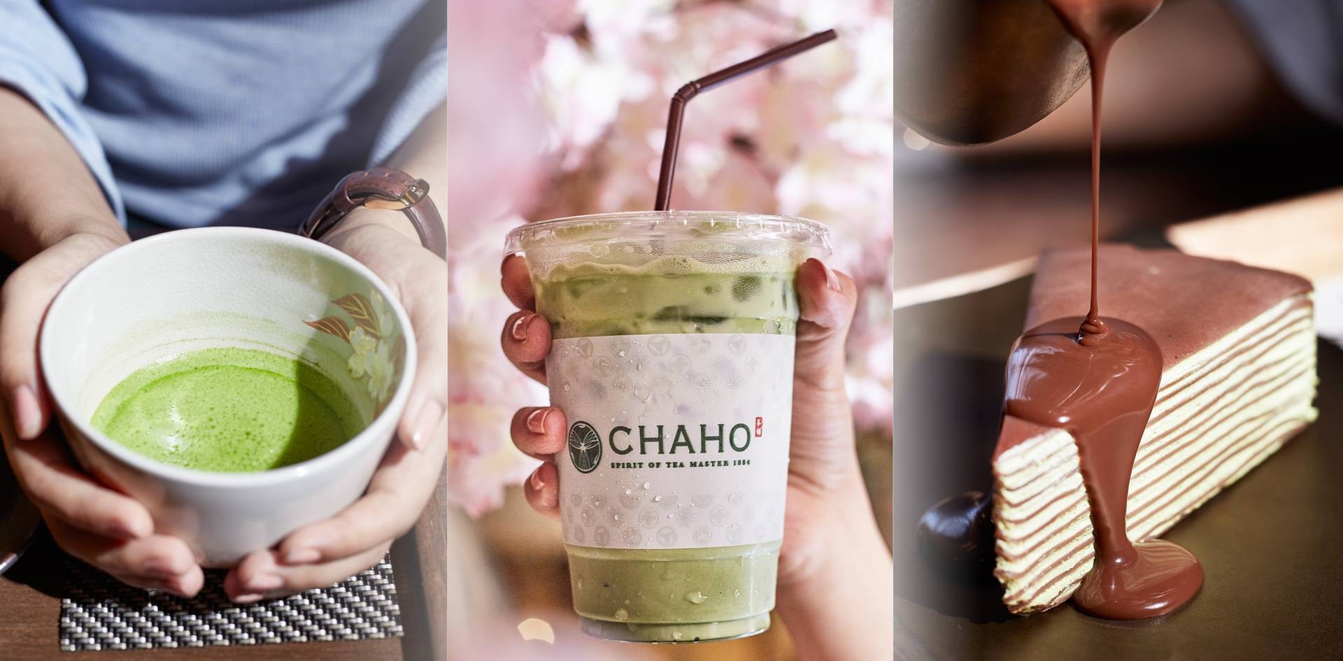 รีวิว CHAHO เซ็นทรัล เวิลด์ - รักชาเขียวต้องโดน! จิบชามัทฉะเข้มข้นคู่ ...