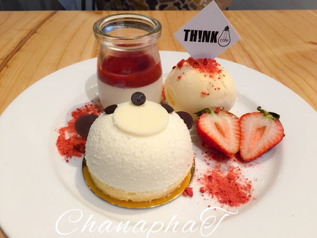 รีวิว THINK cafe สยามเซ็นเตอร์ - เค้กน่ารัก !! ไอเดียสร้างสรรค์