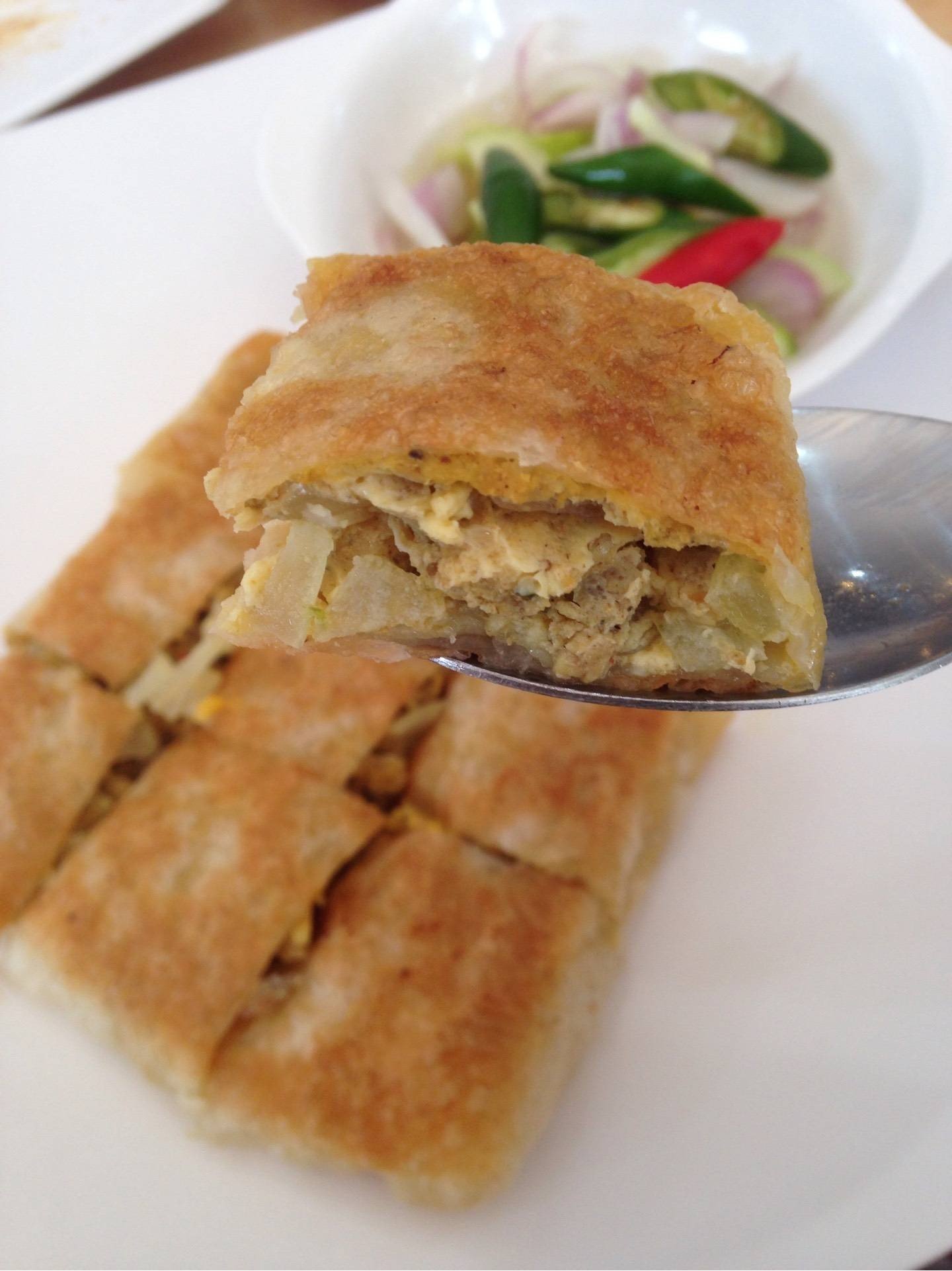 มะตะบะไก่ Chicken mataba ร้าน อะหมัดรสดี & ครัวไท พระราม 9