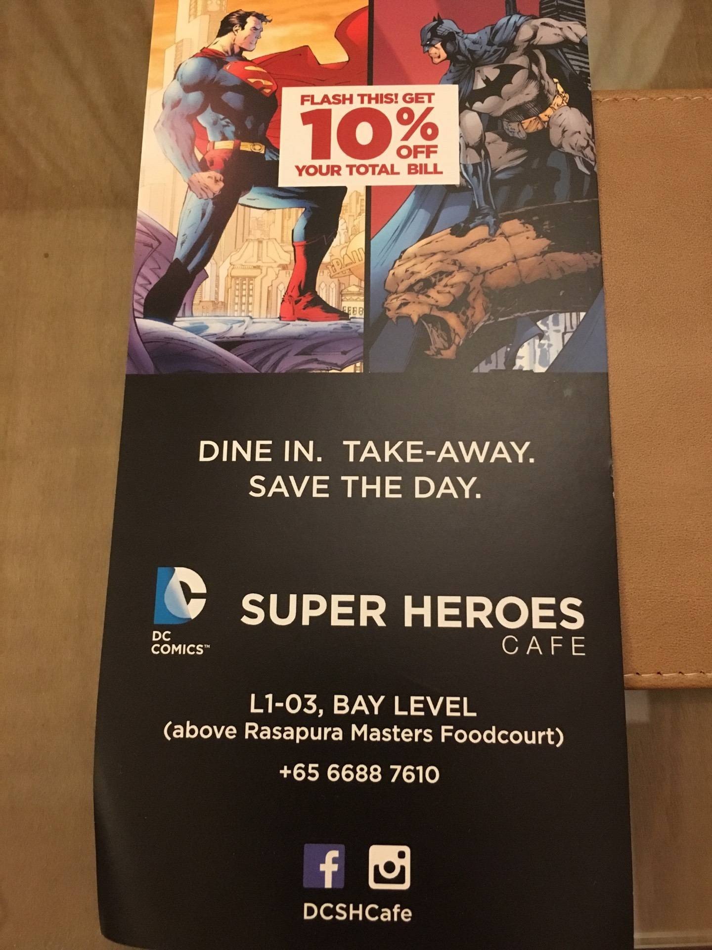 รีวิว Super Heroes Cafe - บรรยากาศดีแต่ราคาไปไกลมาก