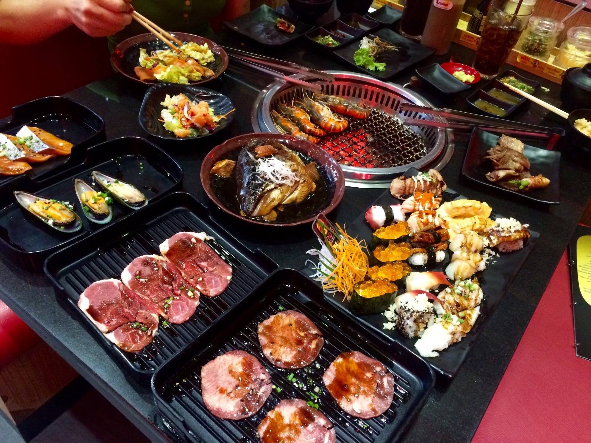 [รีวิว] ร้าน Tenjo Sushi & Yakiniku Premium Buffet The Brio | เมนูแนะนำ ...