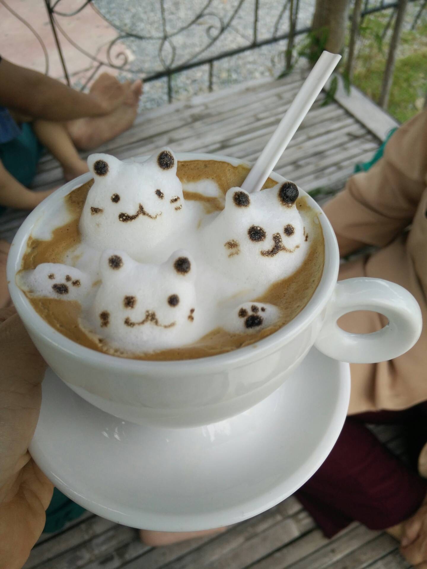 รีวิว Bake Ga Bike - Latte artตัวจริง,ราคาไม่แพง