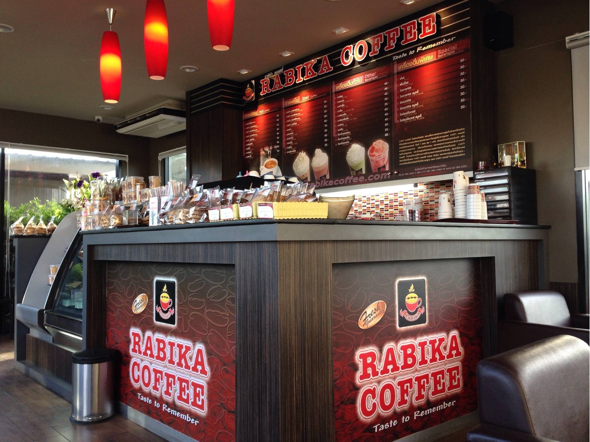 รีวิว Rabika Coffee ปั๊มเอสโซ่สาขาวังน้อย - ครั้งแรกกับร้านนี้ครับ ...