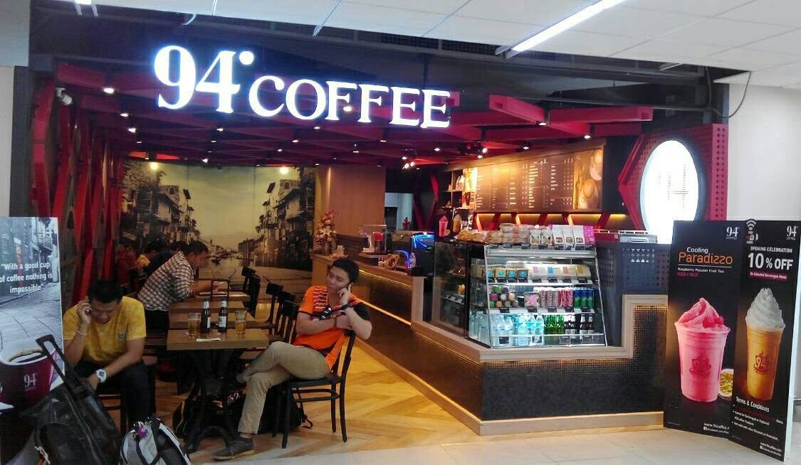 รีวิว 94 Coffee Don Muang Airport DON MUANG AIRPORT - กาแฟอร่อยค่ะ
