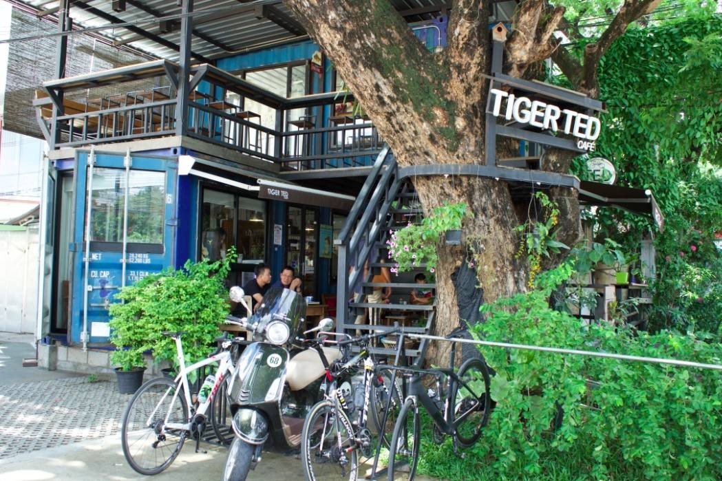 รีวิว Tiger TED Cafe - ร้านกาแฟตู้คอนเทนเนอร์ใต้ต้นไม้ใหญ่ ชิลล์กว่านี้ ...