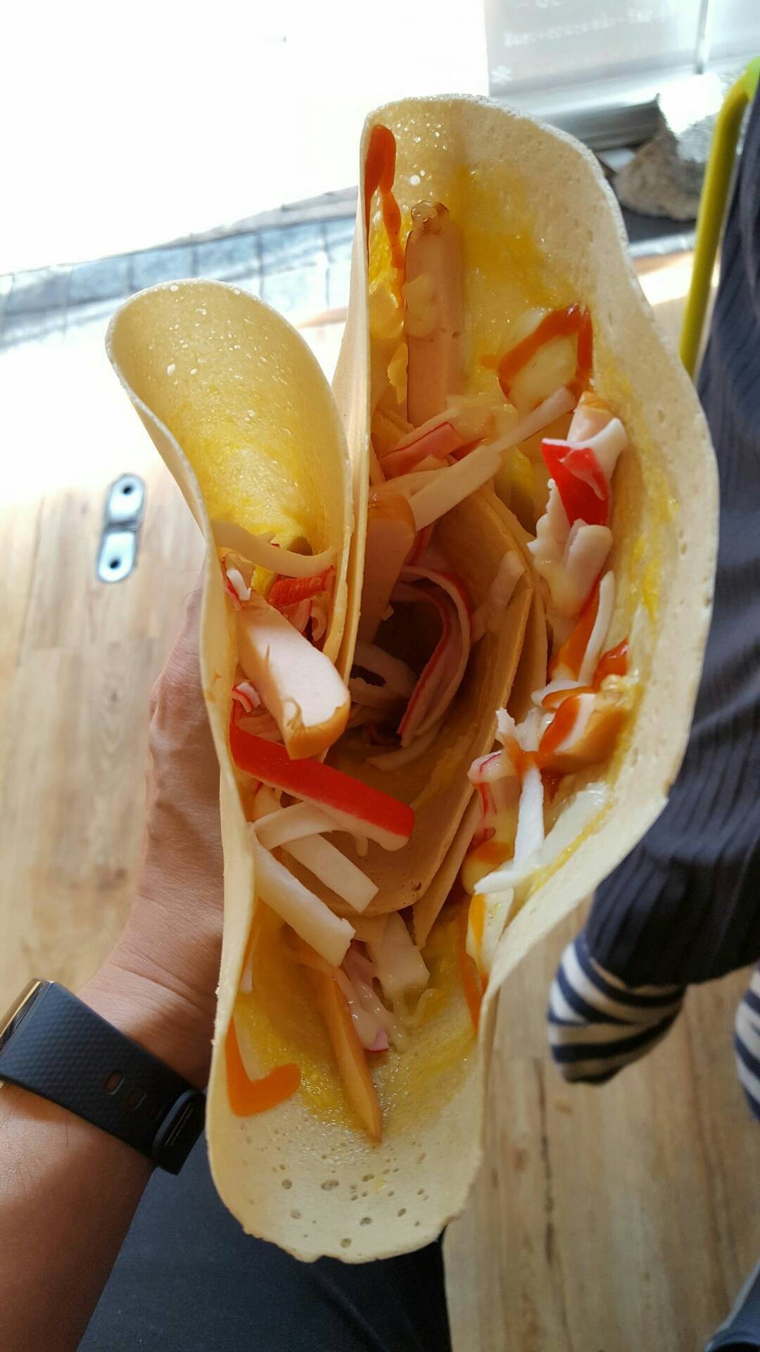 รีวิว Crepe Me Up - ร้านเครปอร่อย ไส้เยอะมาก วัตถุดิบดีมาก แป้งกรอบ