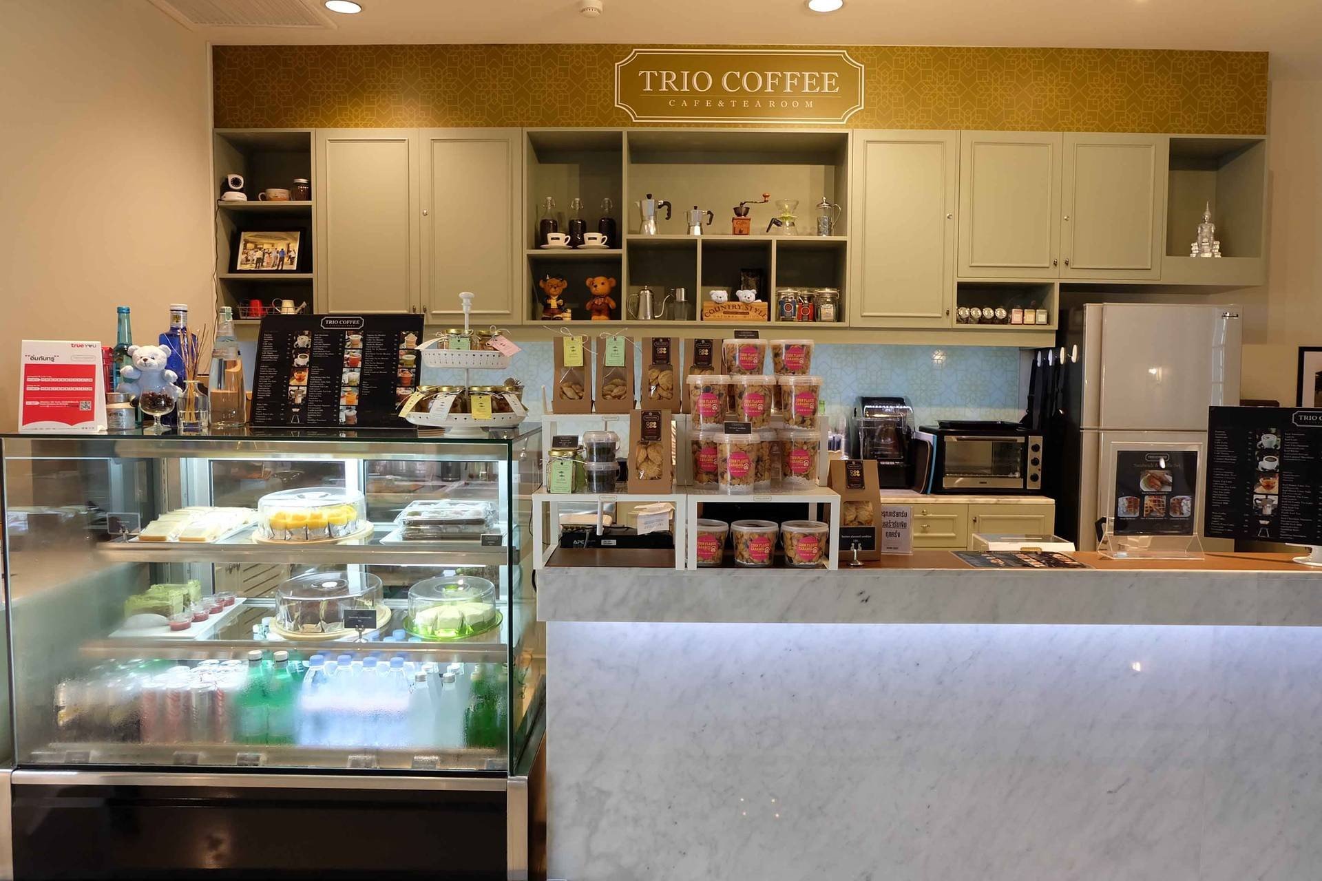 รีวิว Trio Coffee Cafe & Tea Room - Trio Coffee อร่อยจนต้องร้อง "อื้อ ...