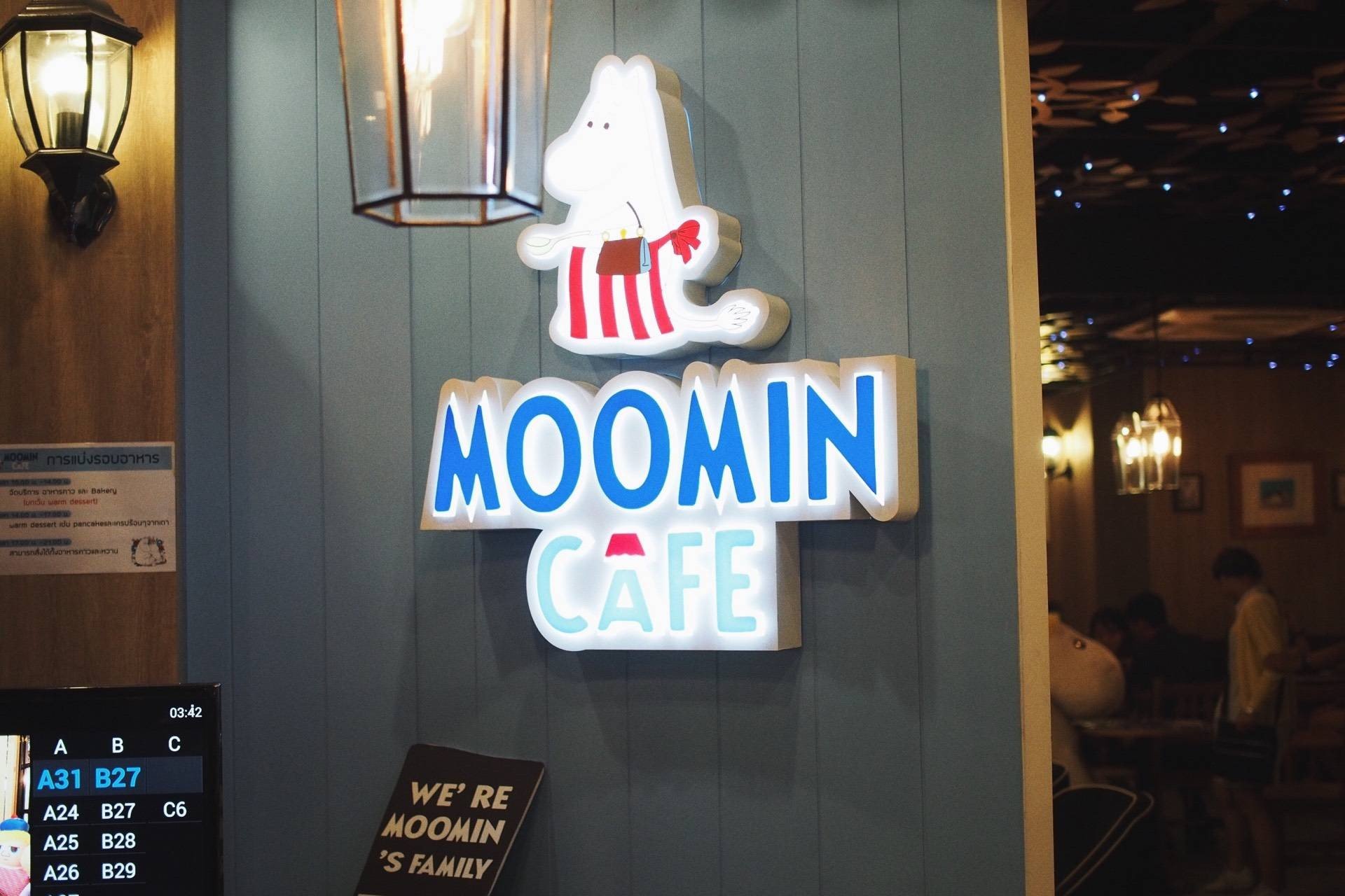 รีวิว Moomin Cafe สยามเซ็นเตอร์ - pwcomeback x Moomin Cafe