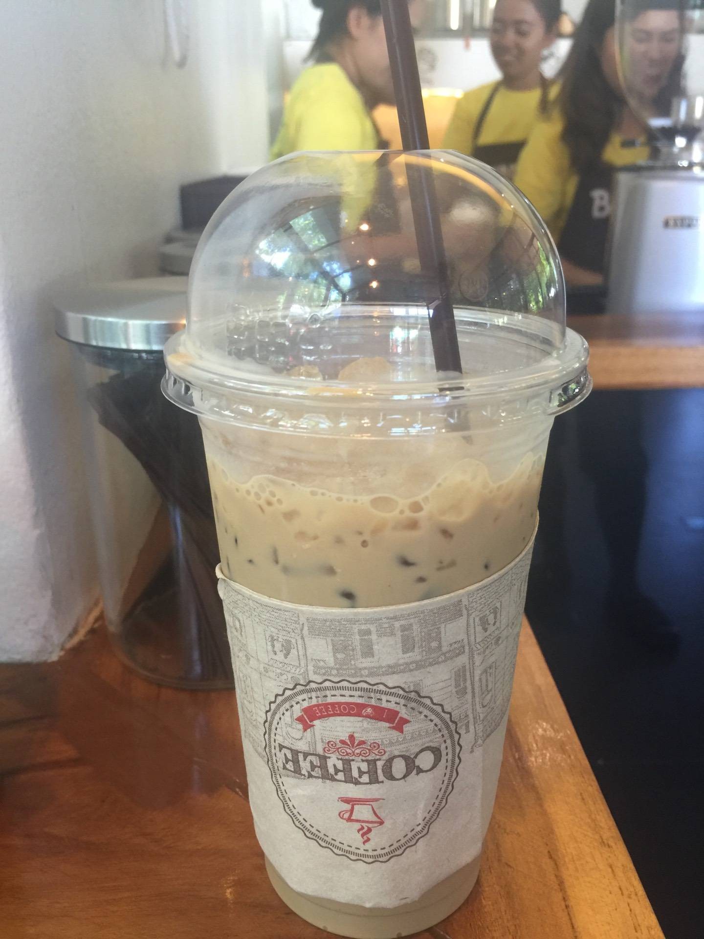 รีวิว Barame Coffee วัดห้วยมงคล - กาแฟกลิ่นหอมค่ะ ราคาถูก 45บาท