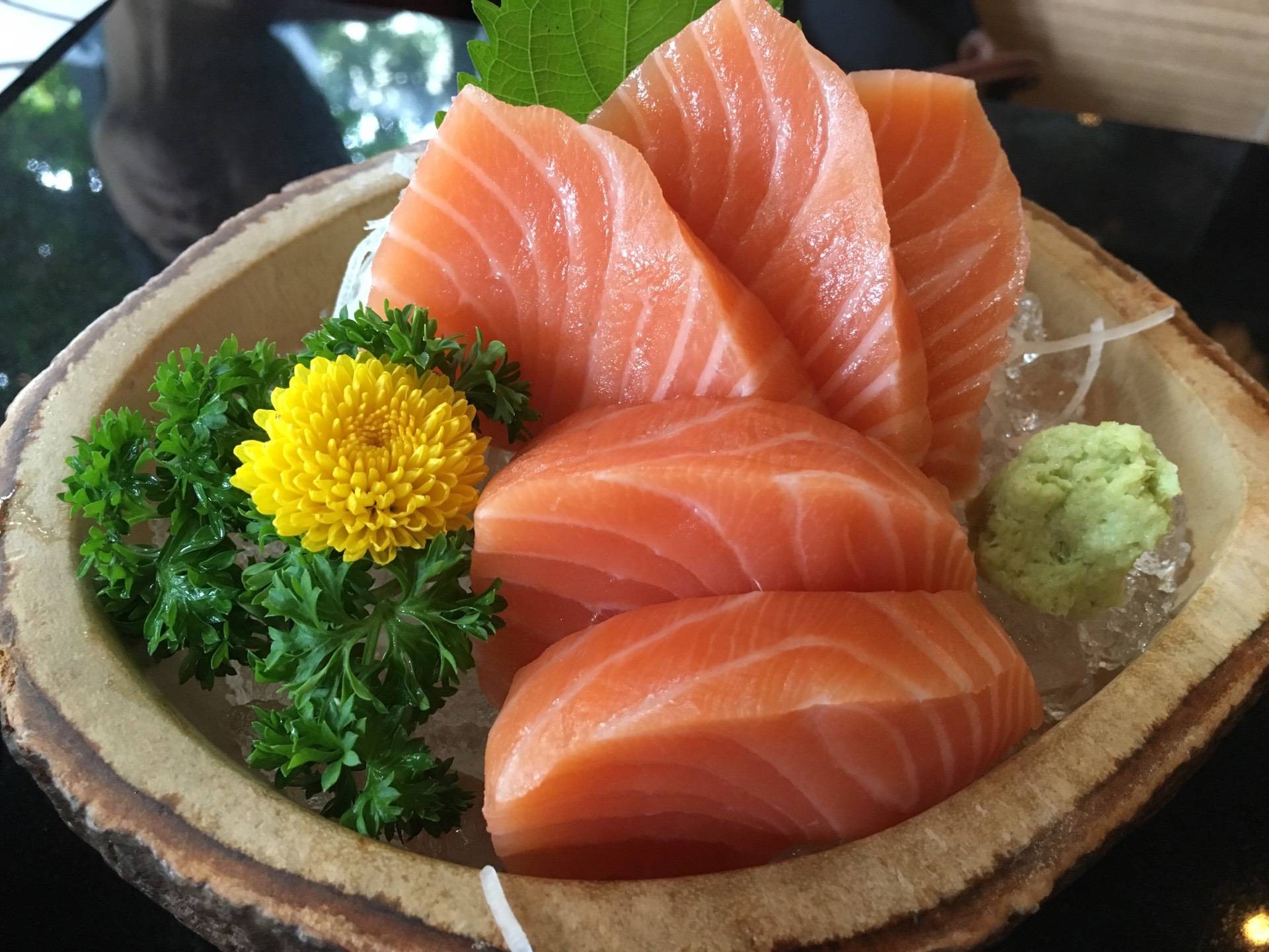 ซาชิมิ ร้าน HOSHI JAPANESE พระรามเก้า 49 - Wongnai