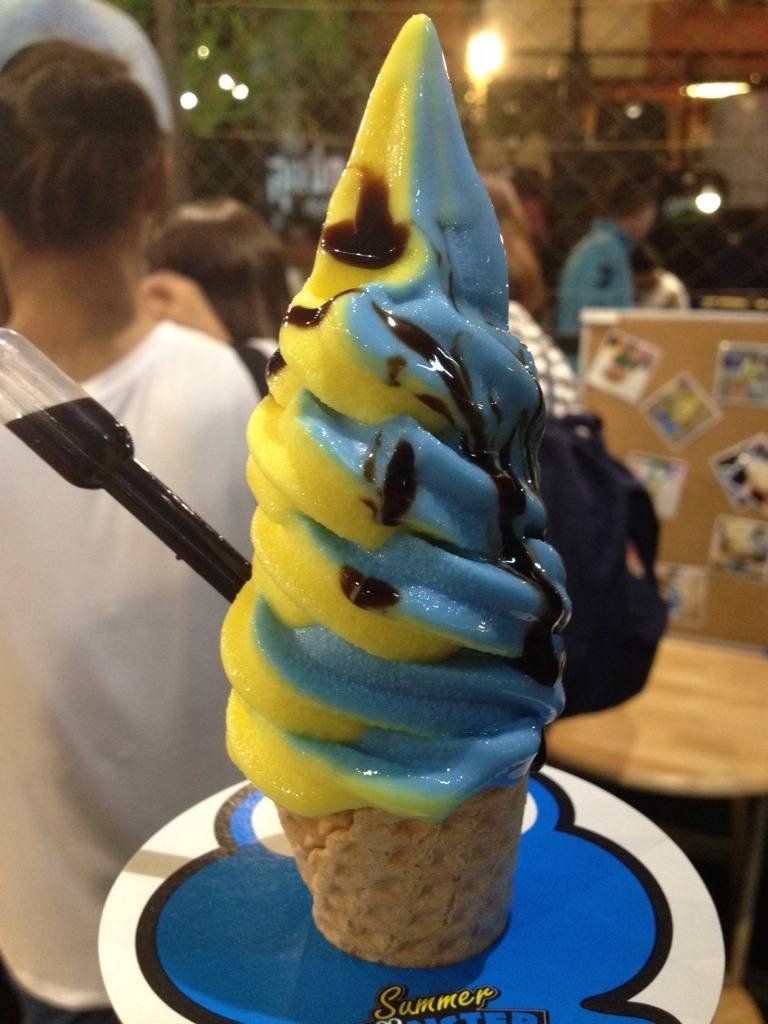 รีวิว summer monster jj green market - อร่อยยย สีสันแปลกดี