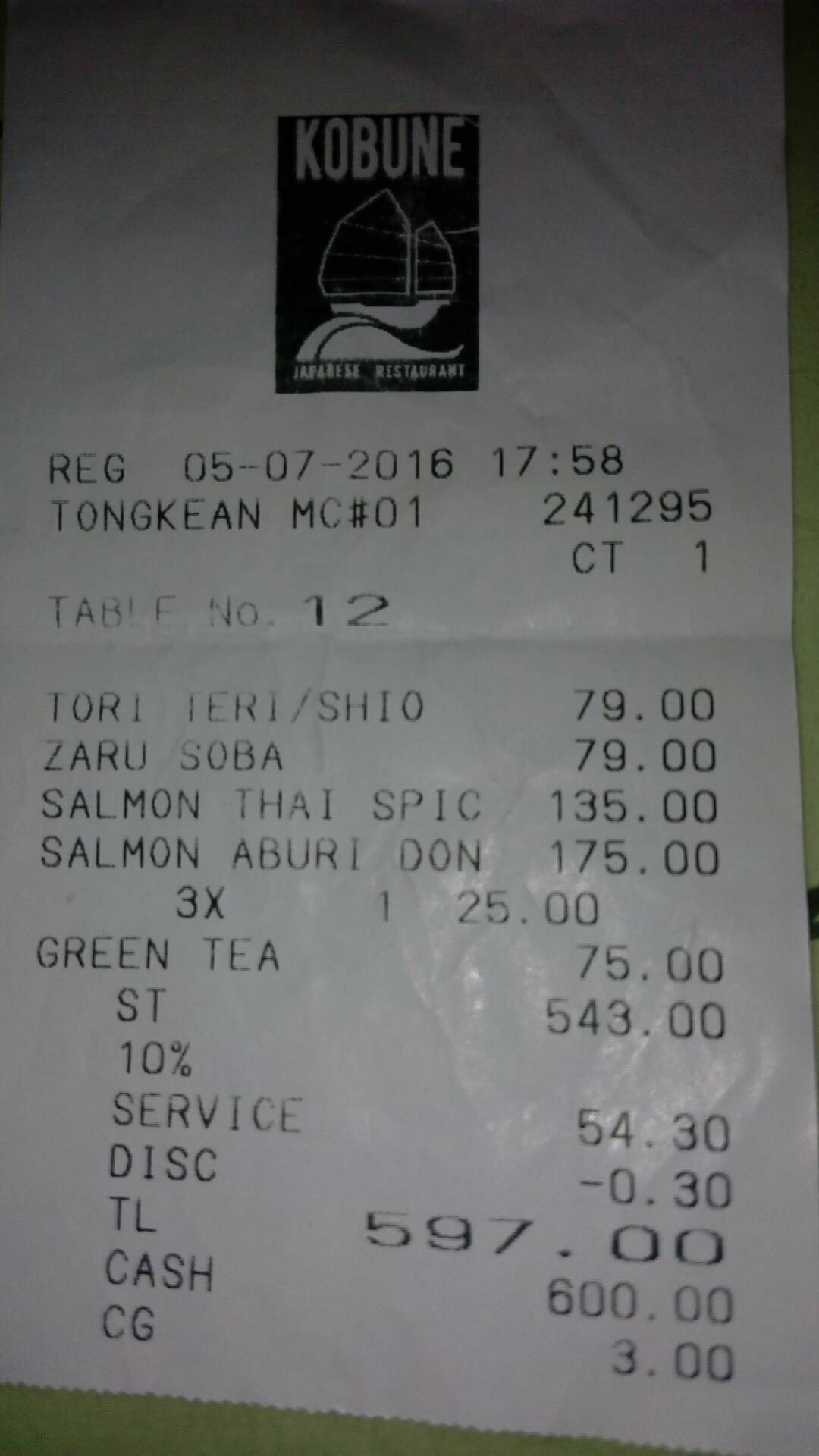 รีวิว Kobune The Mall Bangkapi - อาหารอร่อย ราคาถูก