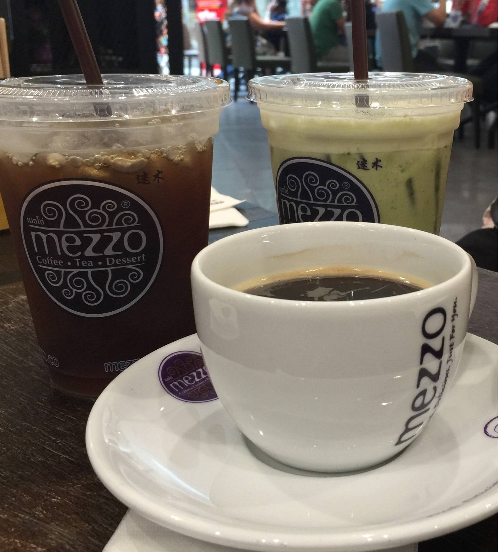 รีวิว Mezzo Coffee เซ็นทรัล เวสท์เกต - ร้านกาแฟ นั่งพัก