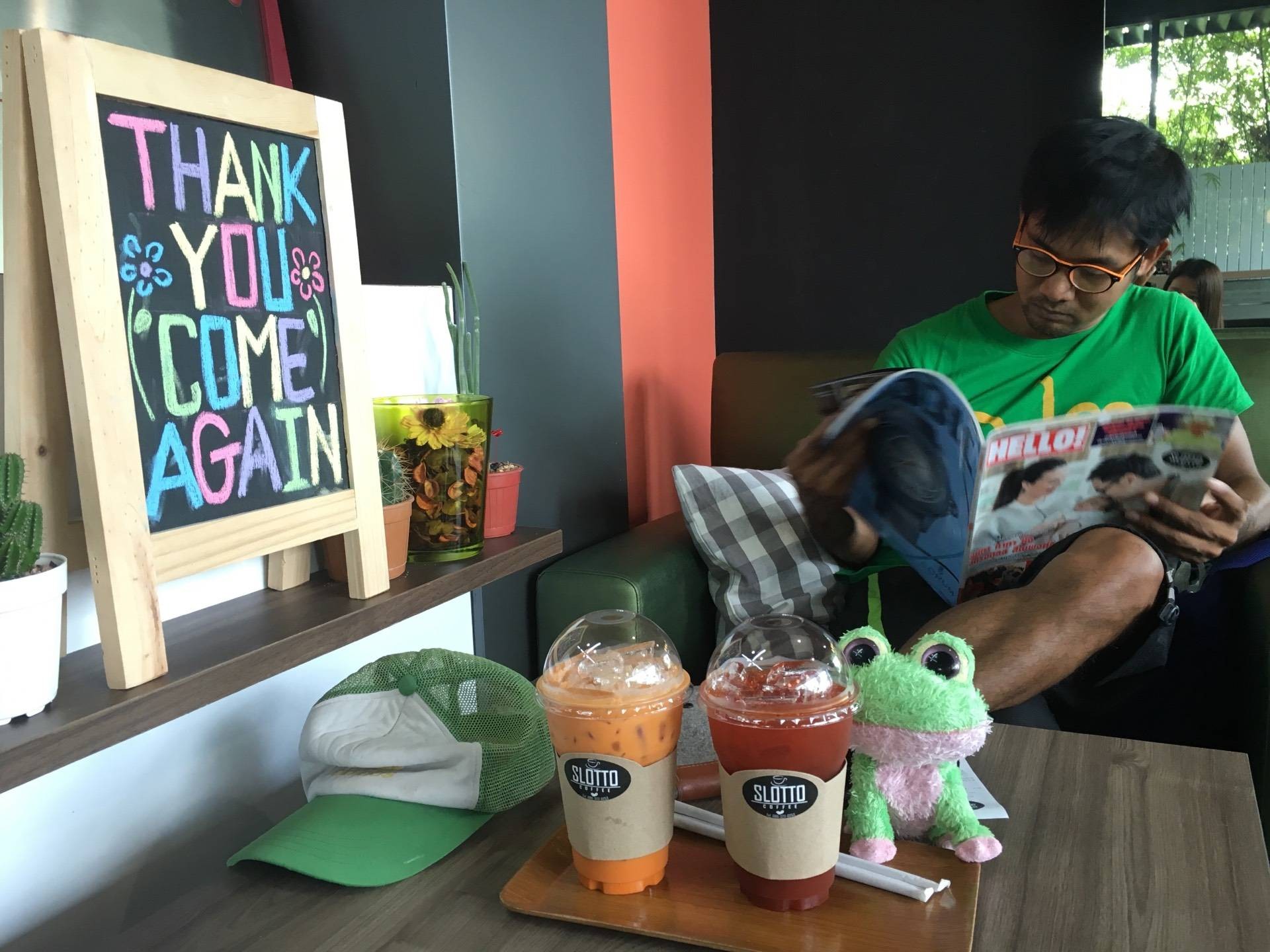 รีวิว SLOTTO COFFEE - ร้านกาแฟริมทาง บรรยากาศสบายๆตกแต่งร้านได้น่ารัก ...