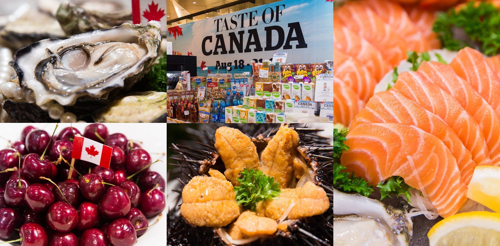 ลิ้มรสซีฟู้ดชั้นเลิศสดใหม่ ส่งตรงจากแคนาดาในงาน "Taste of Canada"