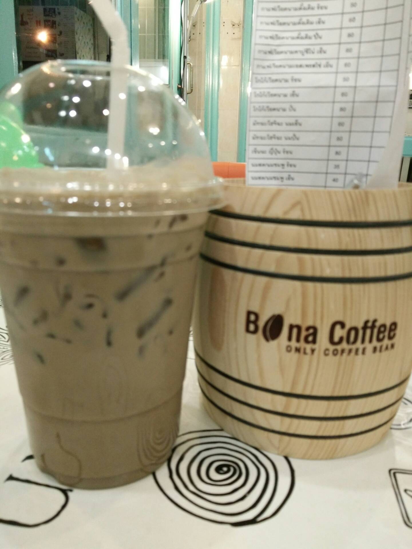 ร้าน Bona Coffee Bean | รีวิวร้านอาหาร - Wongnai