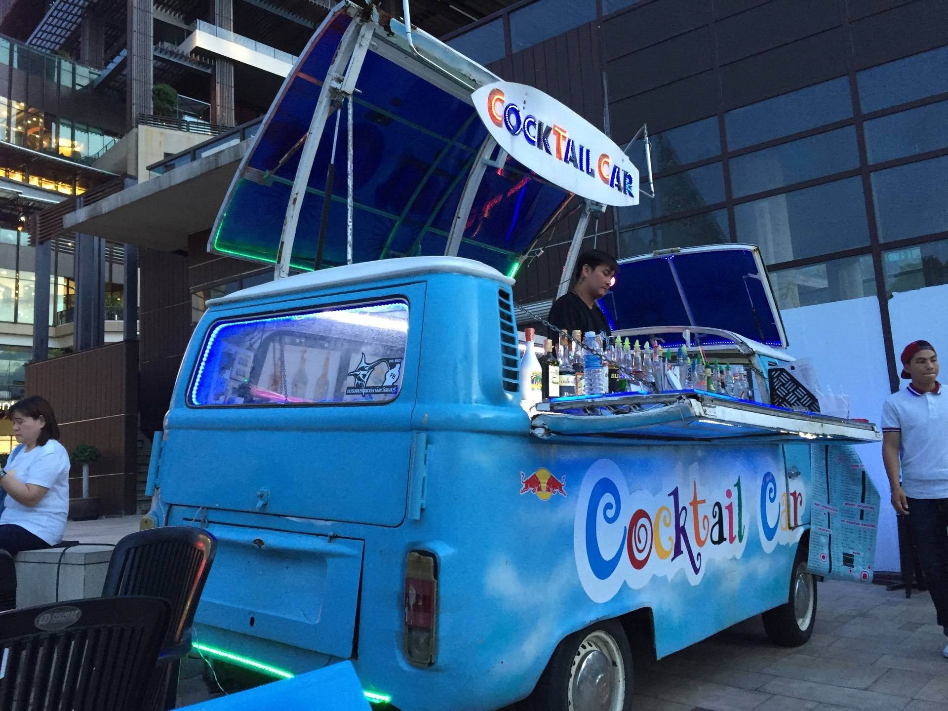 รีวิว Cocktail Car - ร้านcocktailหน้าเซ็นทรัลพัทยาบีช นั่งจับโปเกมอนชิลล์ๆ