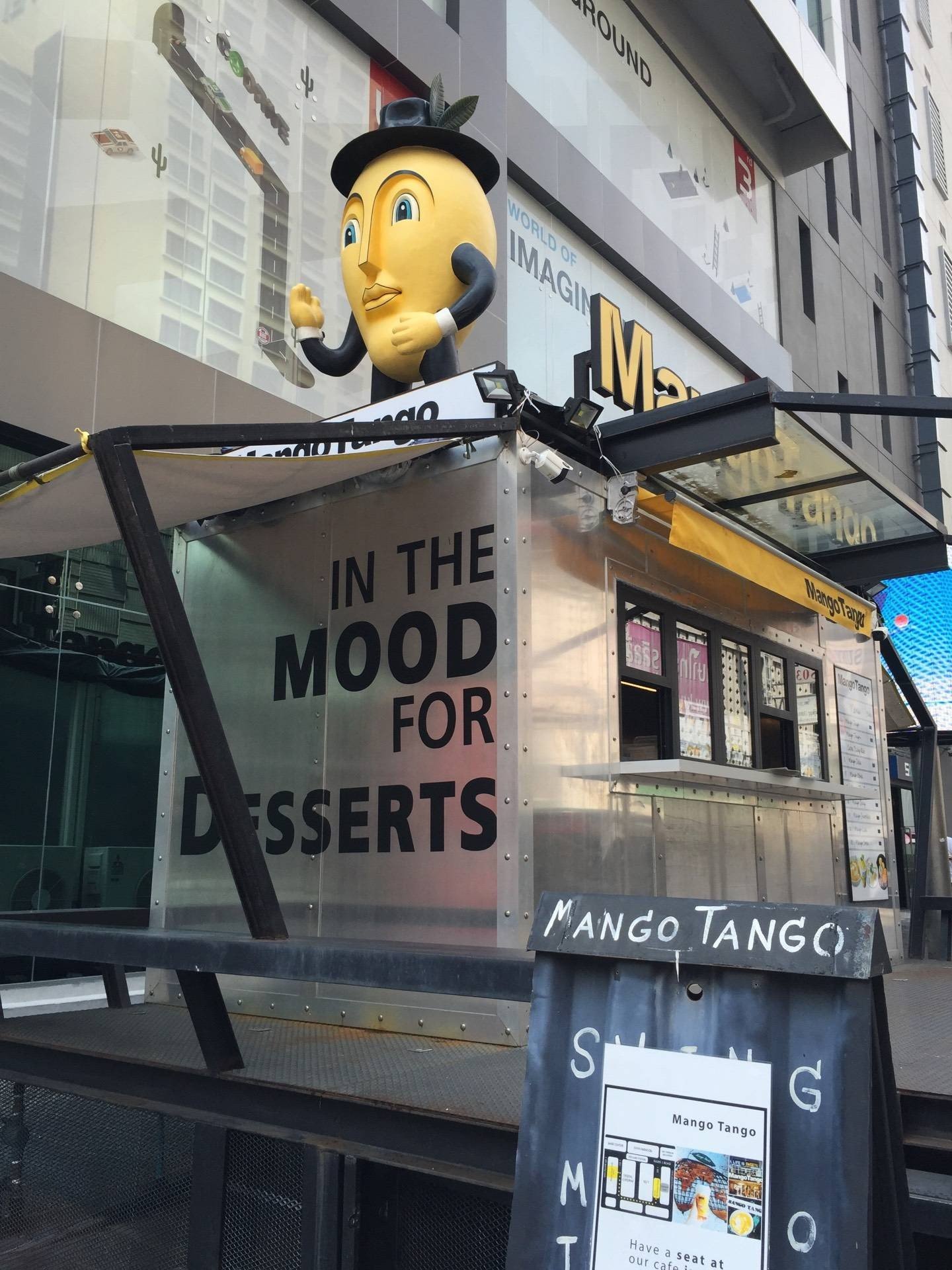 รีวิว Mango Tango สยามสแควร์ - น้ำมะม่วงโด๊นโดน