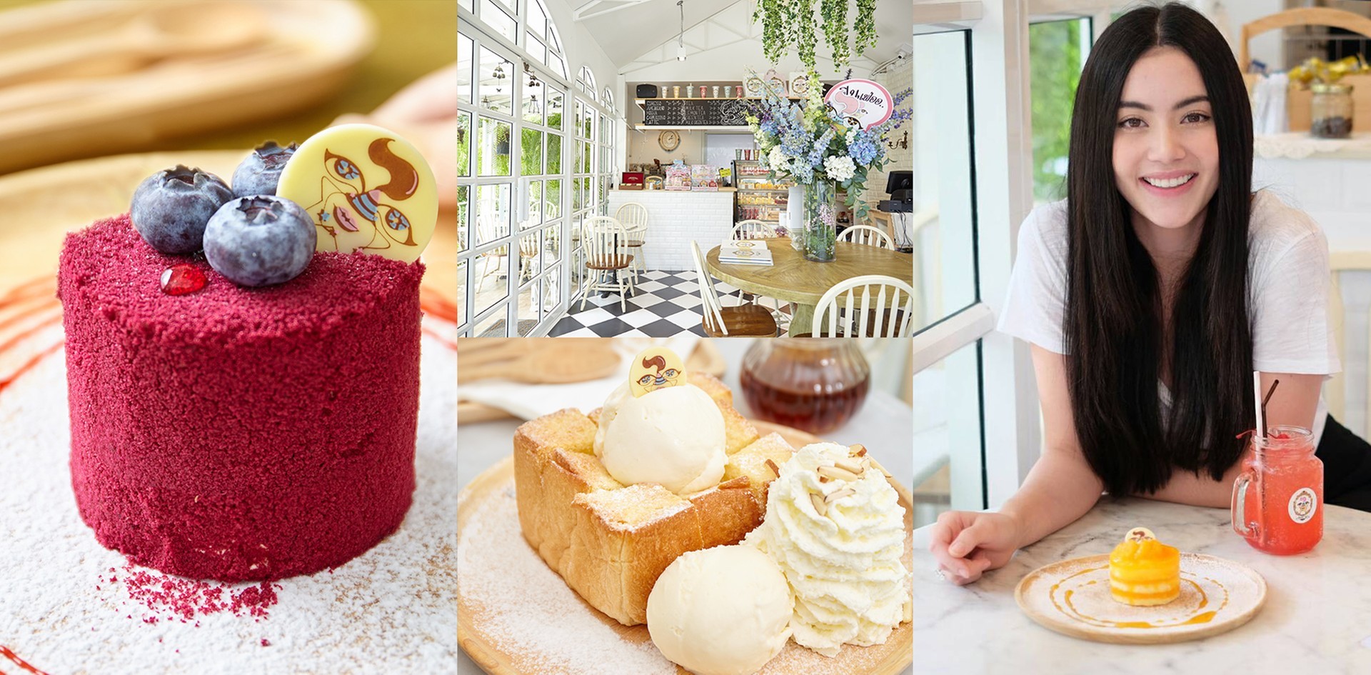 ฟินกับอาหารและบรรยากาศในสวนสวยของ “ใหม่ ดาวิกา” ที่ร้าน Misstar Cafe