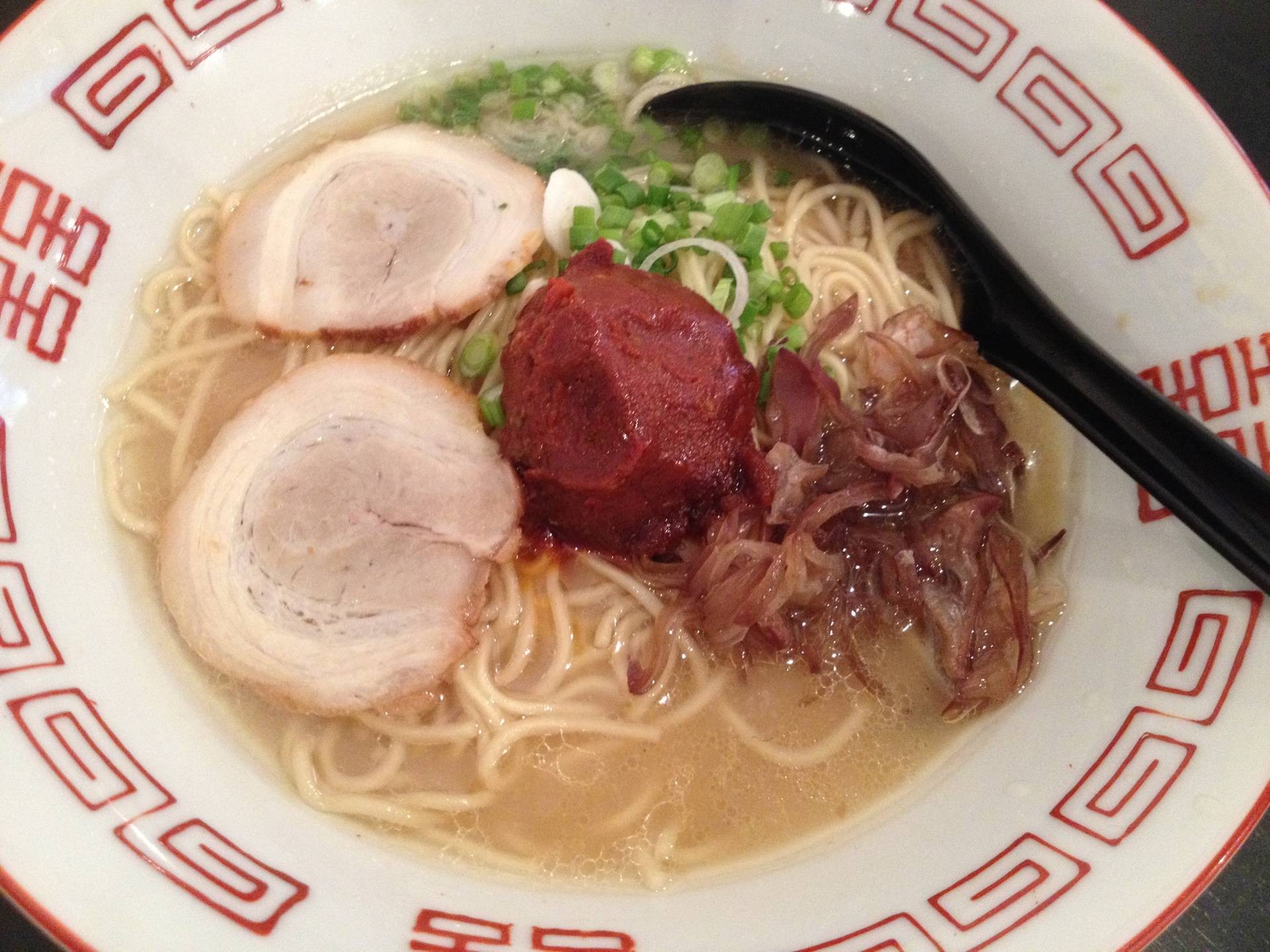 “Red Spicy Ramen” • “Red Spicy Ramen” ร้าน Seiryu Ramen - 九州とんこつ 青龍ラーメン