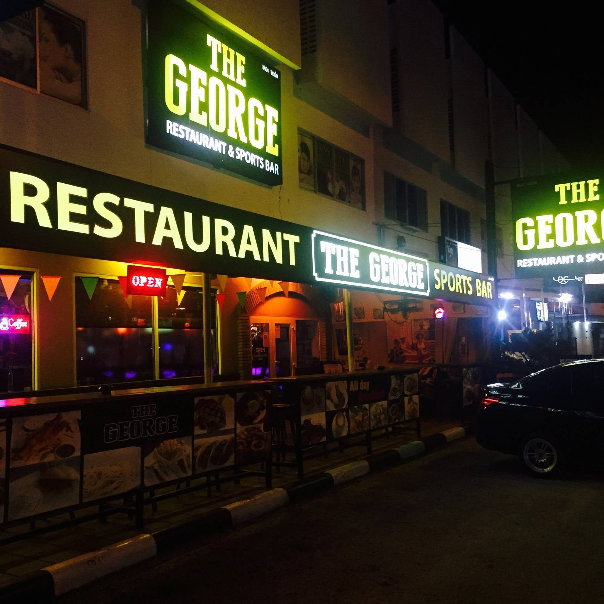 รีวิว THE GEORGE Restaurant & Sport Bar - the George sport bar and ...