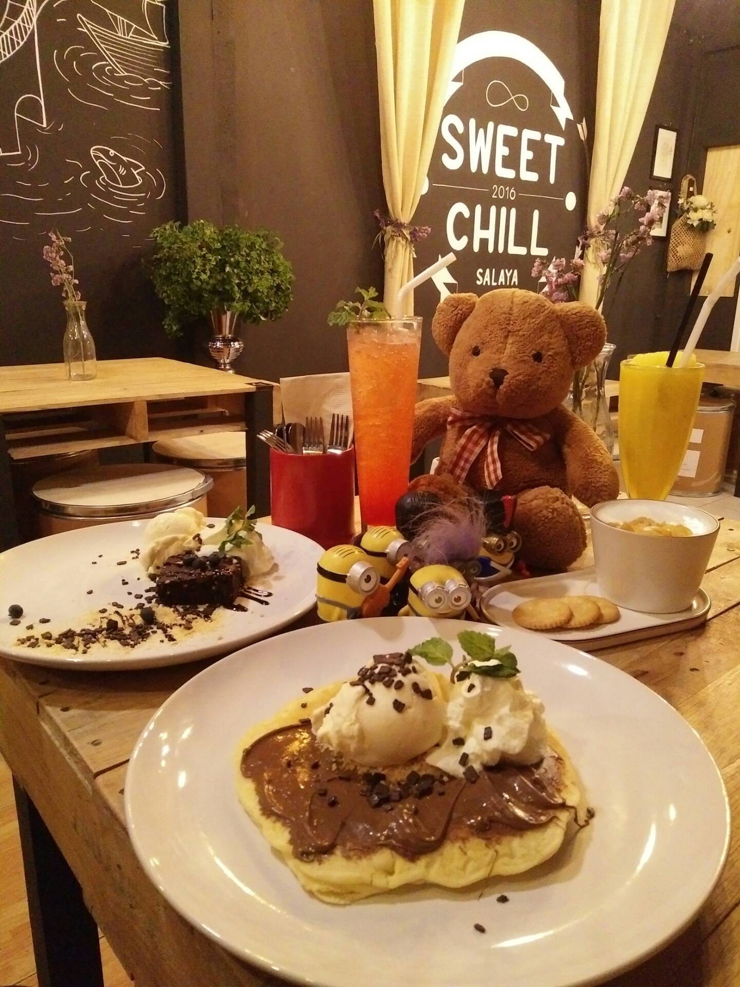 รีวิว Sweet Chill - ร้านนั่งชิลล์ ทั้งของคาวและของหวาน