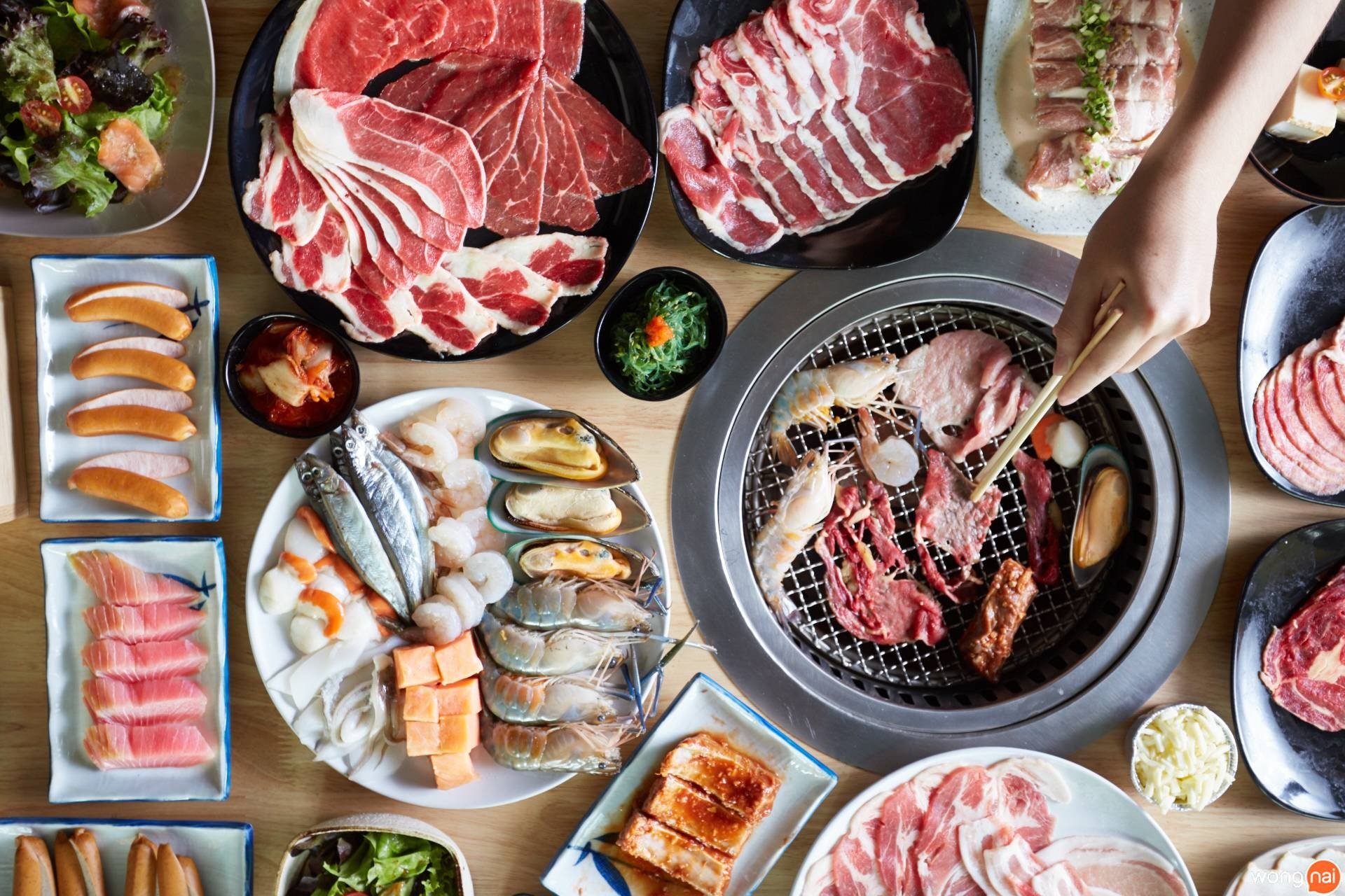 [รีวิว] ร้าน Koji Yakiniku Japanese Buffet บางแสน | เมนูแนะนำ รูปภาพ ราคา