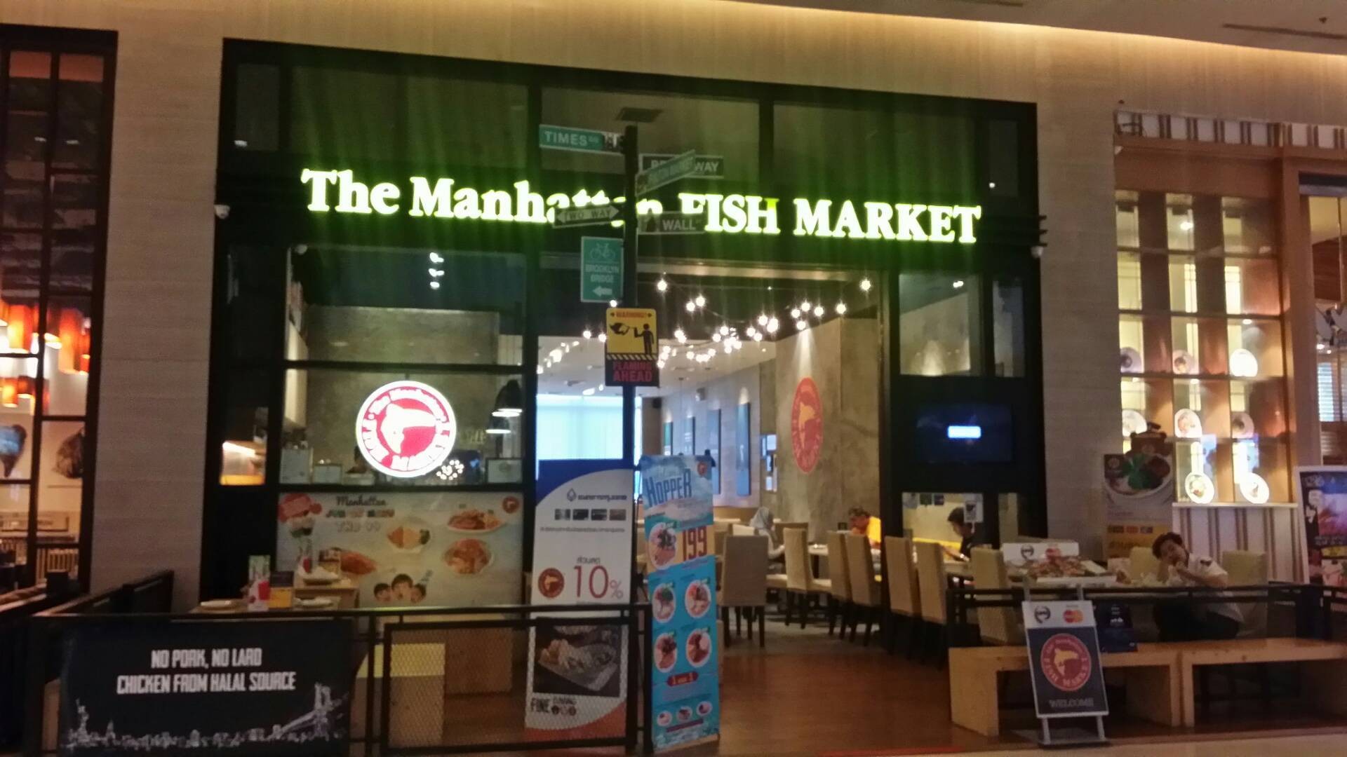 รีวิว The Manhattan Fish Market เซ็นทรัล เวิลด์ - ปลาดอลลี่ชุบแป้งทอด ...