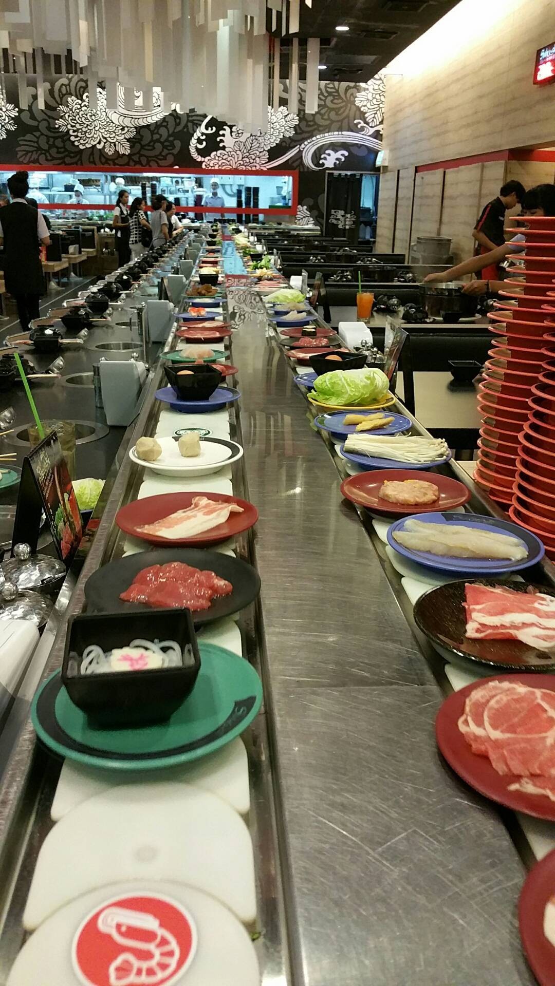 รีวิว Shabushi เดอะมอลล์งามวงศ์วาน ชั้น G - เรื่องละบือบนสายพาน