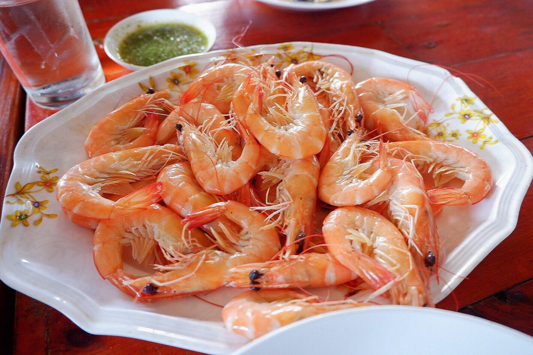 กุ้งแช่เกลือ ร้าน ร้านรุ่งฟ้า1 ซีฟู้ด