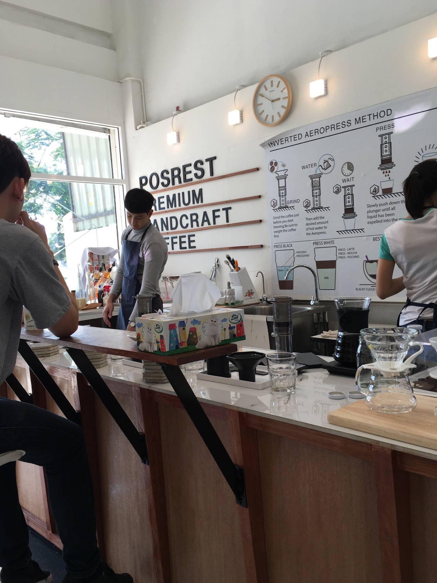 รีวิว Posrest Premium Handcraft Coffee - ร้านดีสว่างเหมาะกับอ่านหนังสือ ...