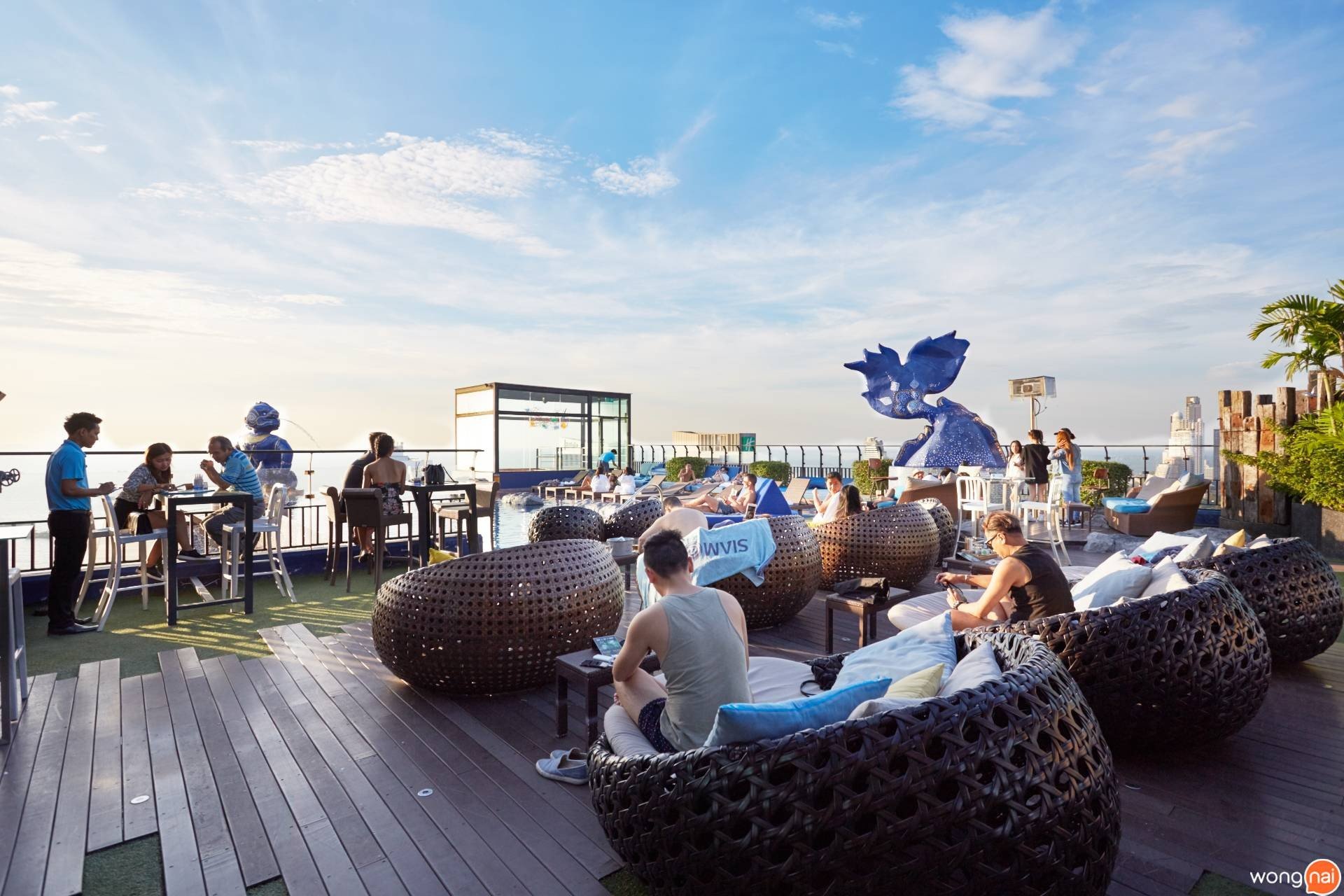 ร้าน SKY BAR - Siam@Siam Design Hotel Pattaya | รีวิวร้านอาหาร