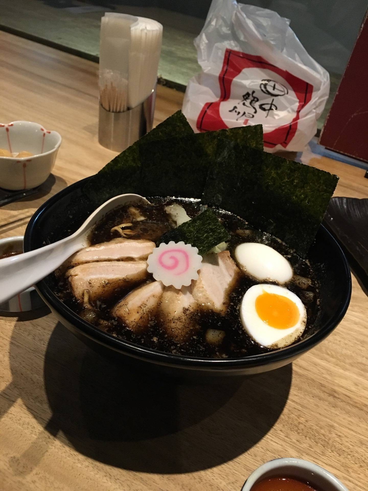 รีวิว Gogyo Ramen Yanaginobamba-dori,Kyoto - ไม่ประทับใจ - Wongnai