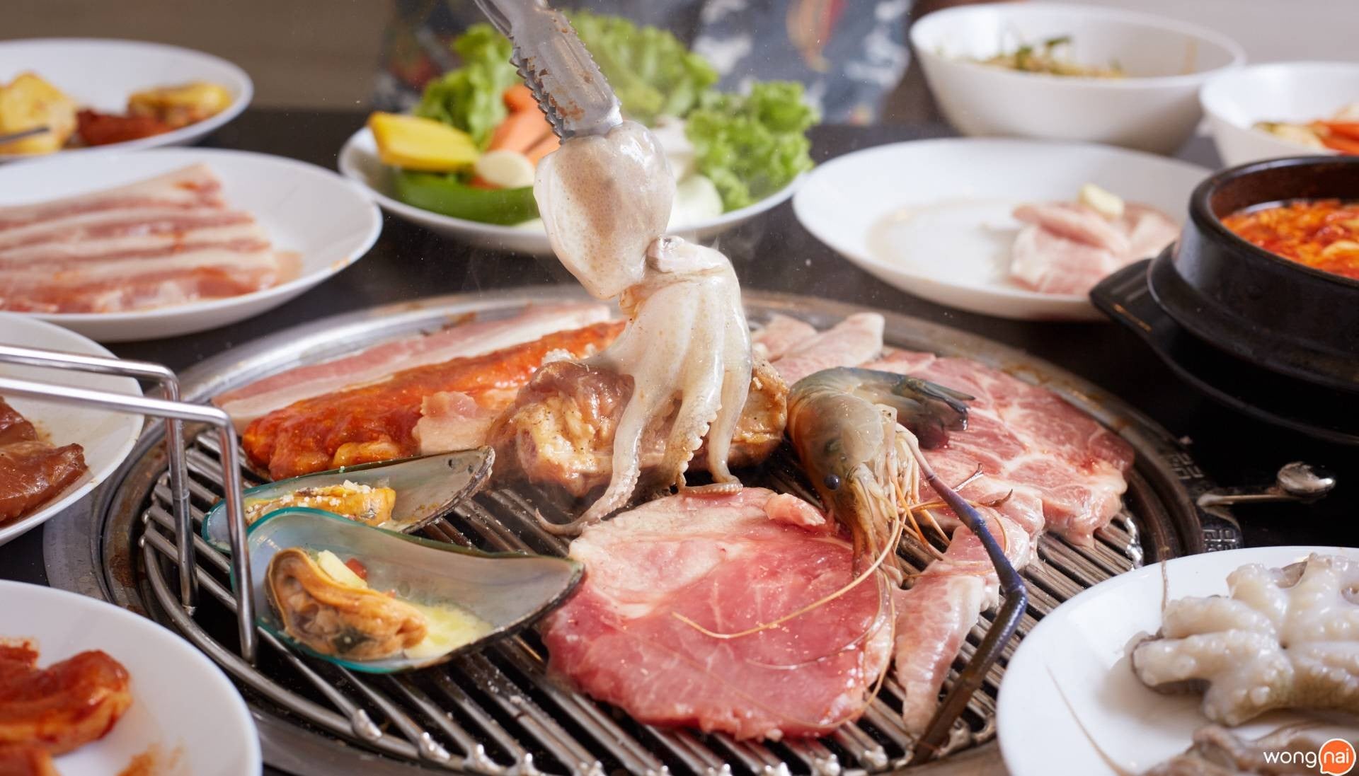 ร้าน NAMSAN GRILL Korean BBQ & Buffet The One Pattaya | รีวิวร้านอาหาร