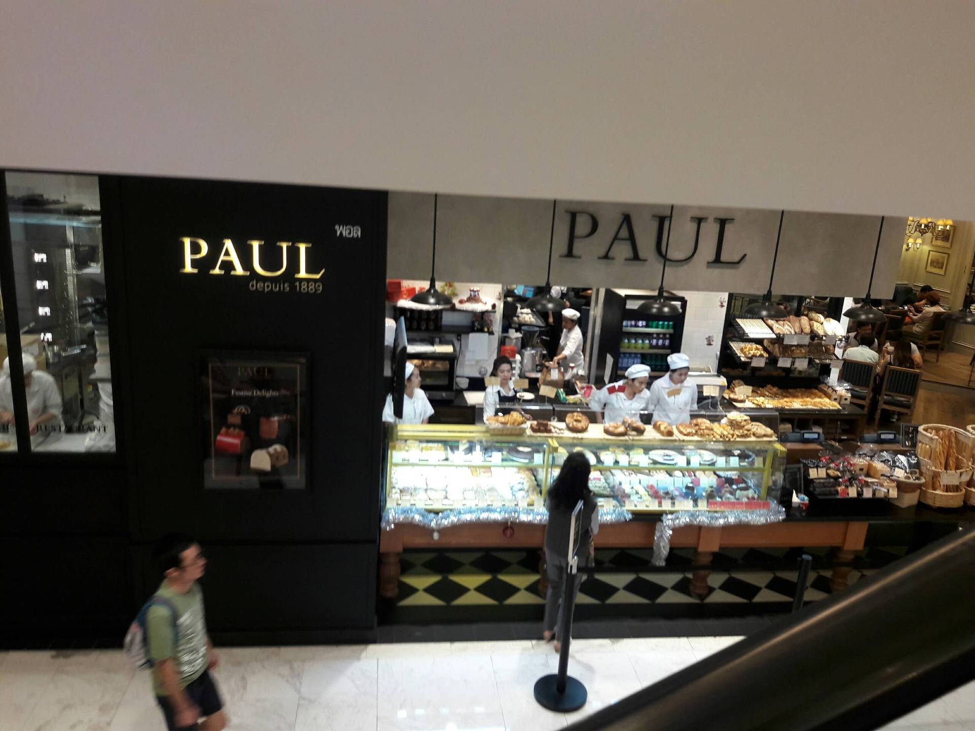 รีวิว PAUL Emporium ชั้น1 - มากินเมนูโปรด...ครัวซองต์แฮมชีส&ผีเสื้อ😗😗😗