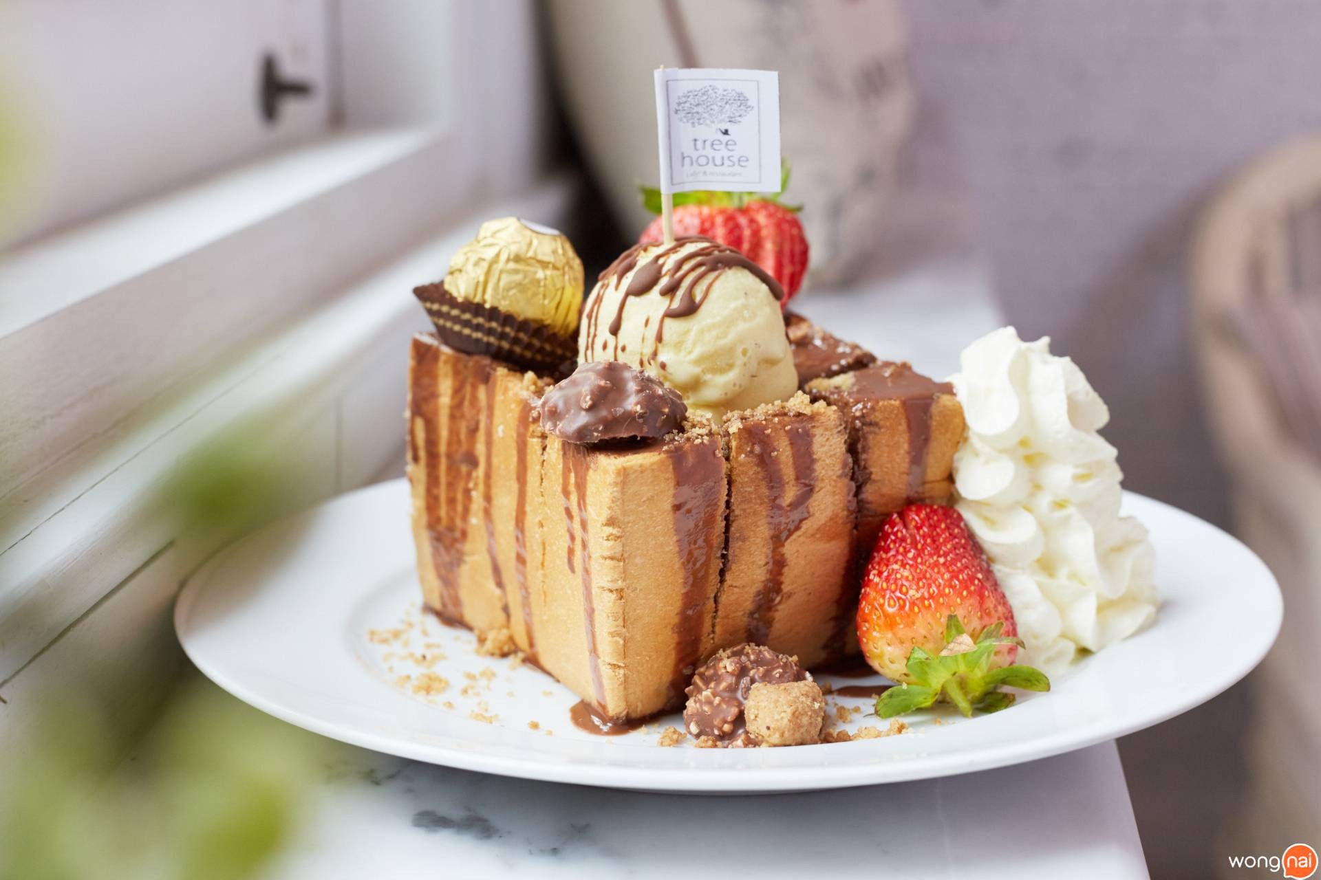 [รีวิว] ร้าน Tree House Cafe & Restaurant | เมนูแนะนำ รูปภาพ ราคา