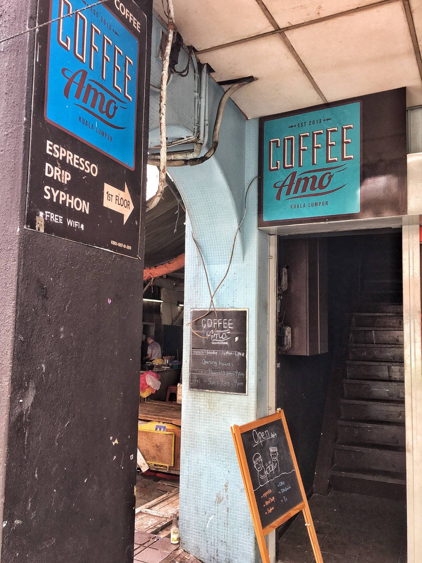 รีวิว Coffee Amo - มาลองไกล กับ Latte สามมิติย่าน China Town กัวลาลัมเปอร์