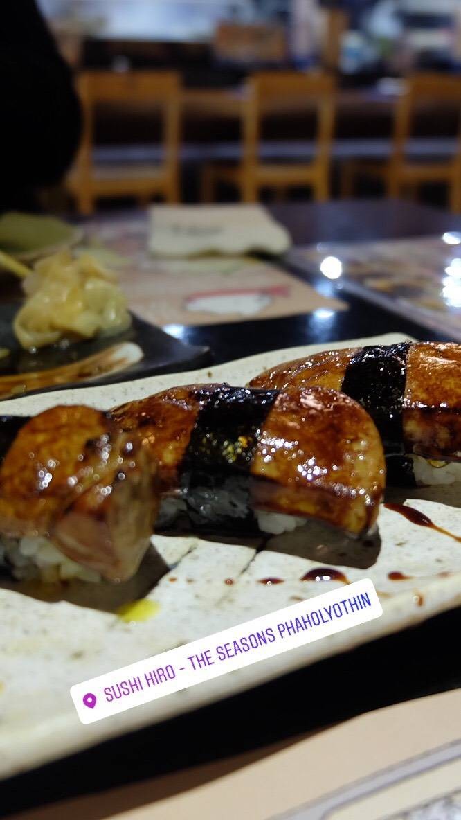 รีวิว Sushi Hiro เดอะซีซั่นส์ - ตับห่านอร่อยมาก