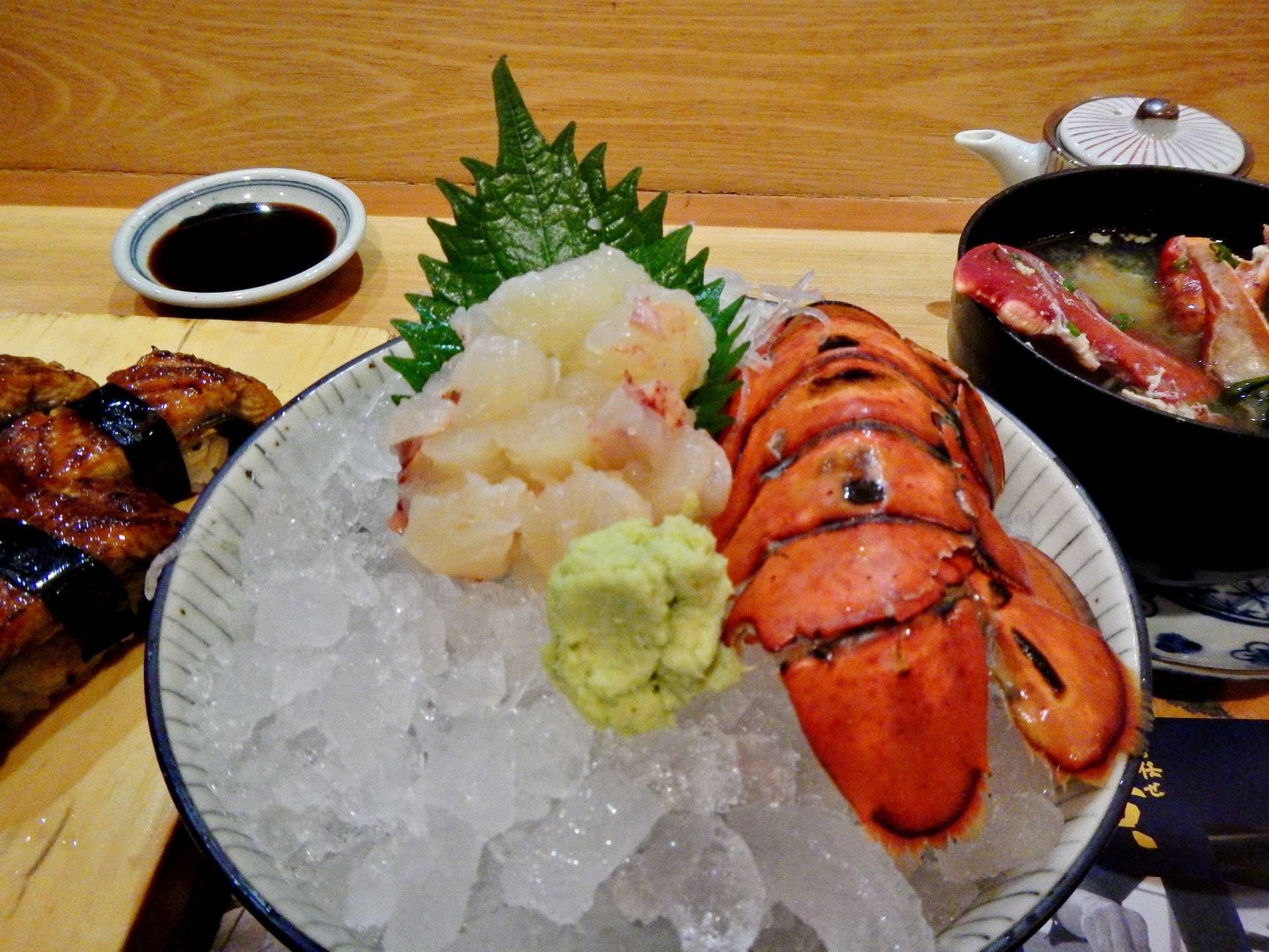 Canadian Lobster Sashimi • เนื้อเด้ง กรอบ สด หวาน อยากทานครั้งละ10ตัว ...
