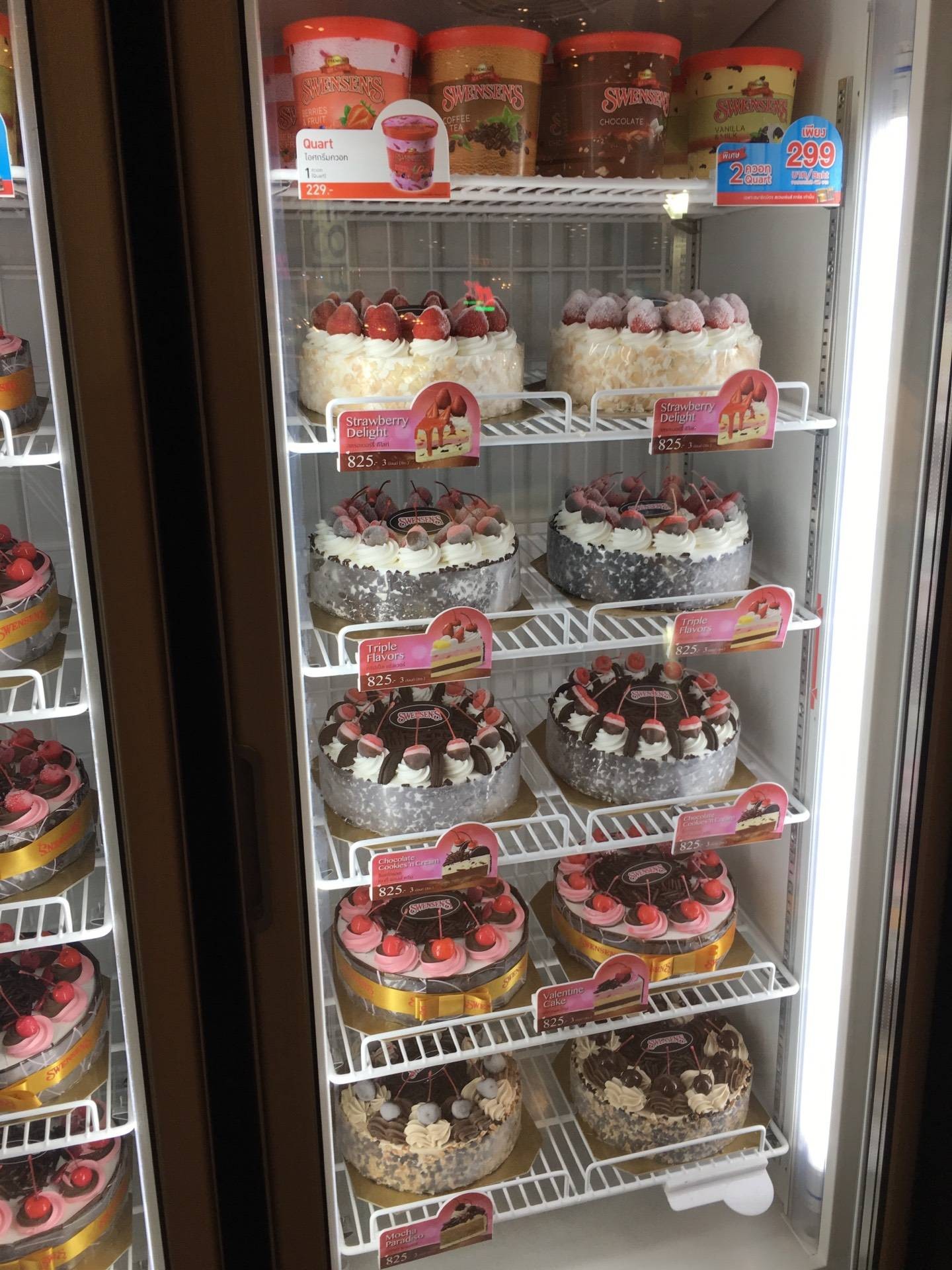 รีวิว Swensen's CENTRAL PINKLAO FL.G. - Strawberry overload