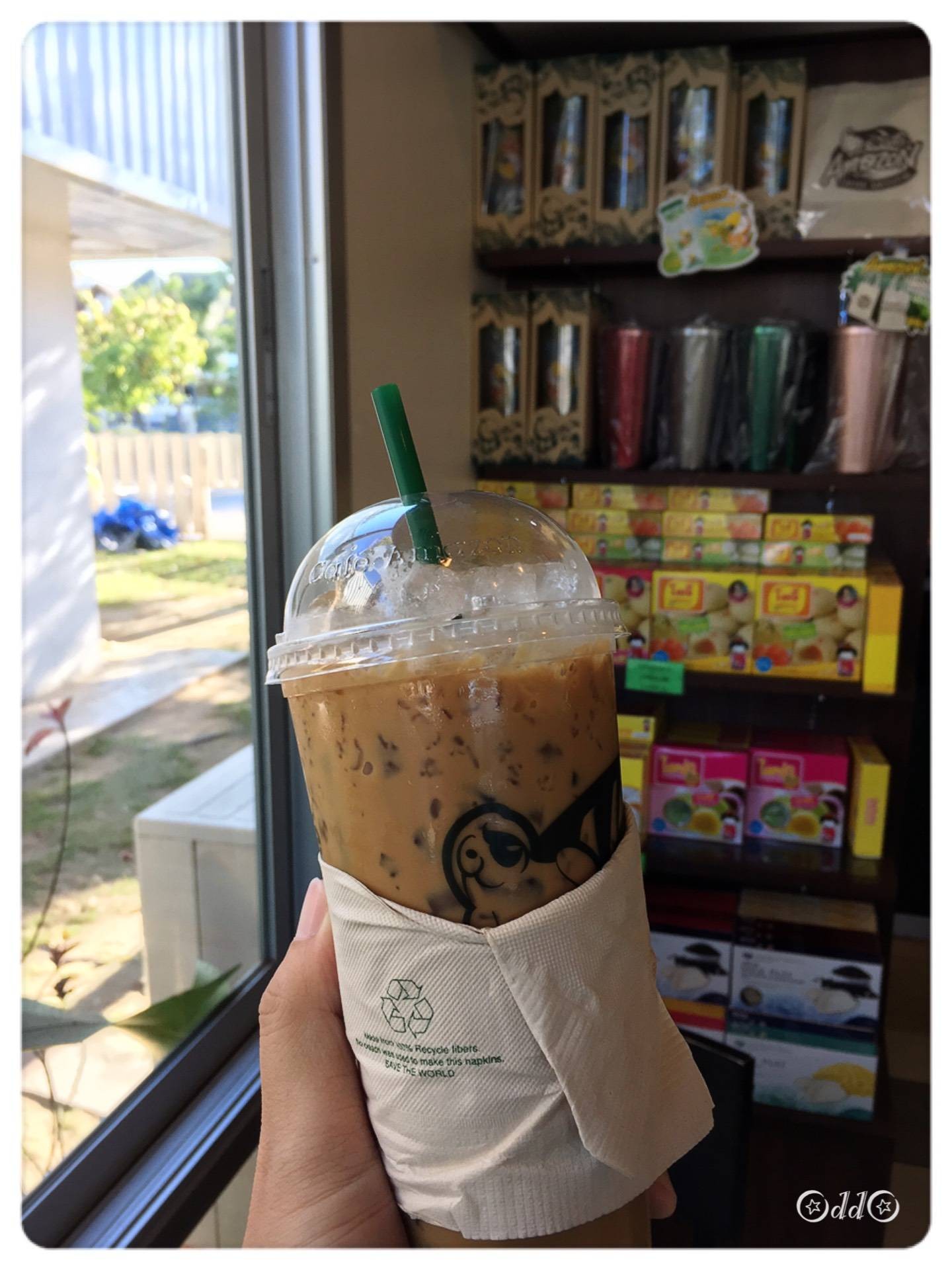 รีวิว Café Amazon - DD278 สน. บริษัท เกียรติสมพงษ์ จำกัด - นกแก้วเติม ...