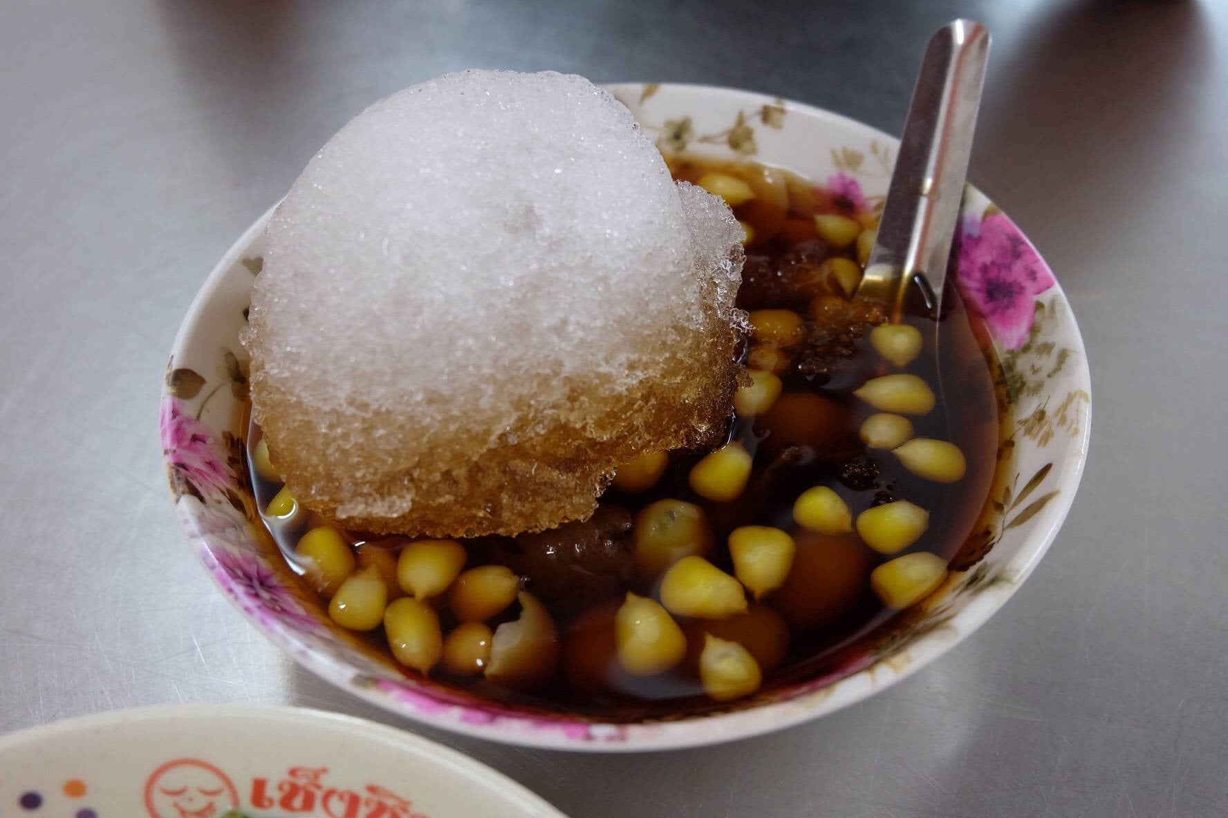 แปะก๊วย/ข้าวโพด/แป๊ะฮะ น้ำลำไย • 50 ฿ ร้าน เช็งซิมอี๊ อุดมสุข