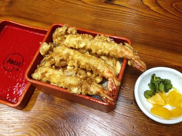 ข้าวหน้าเทมปุระ ร้าน San Sada