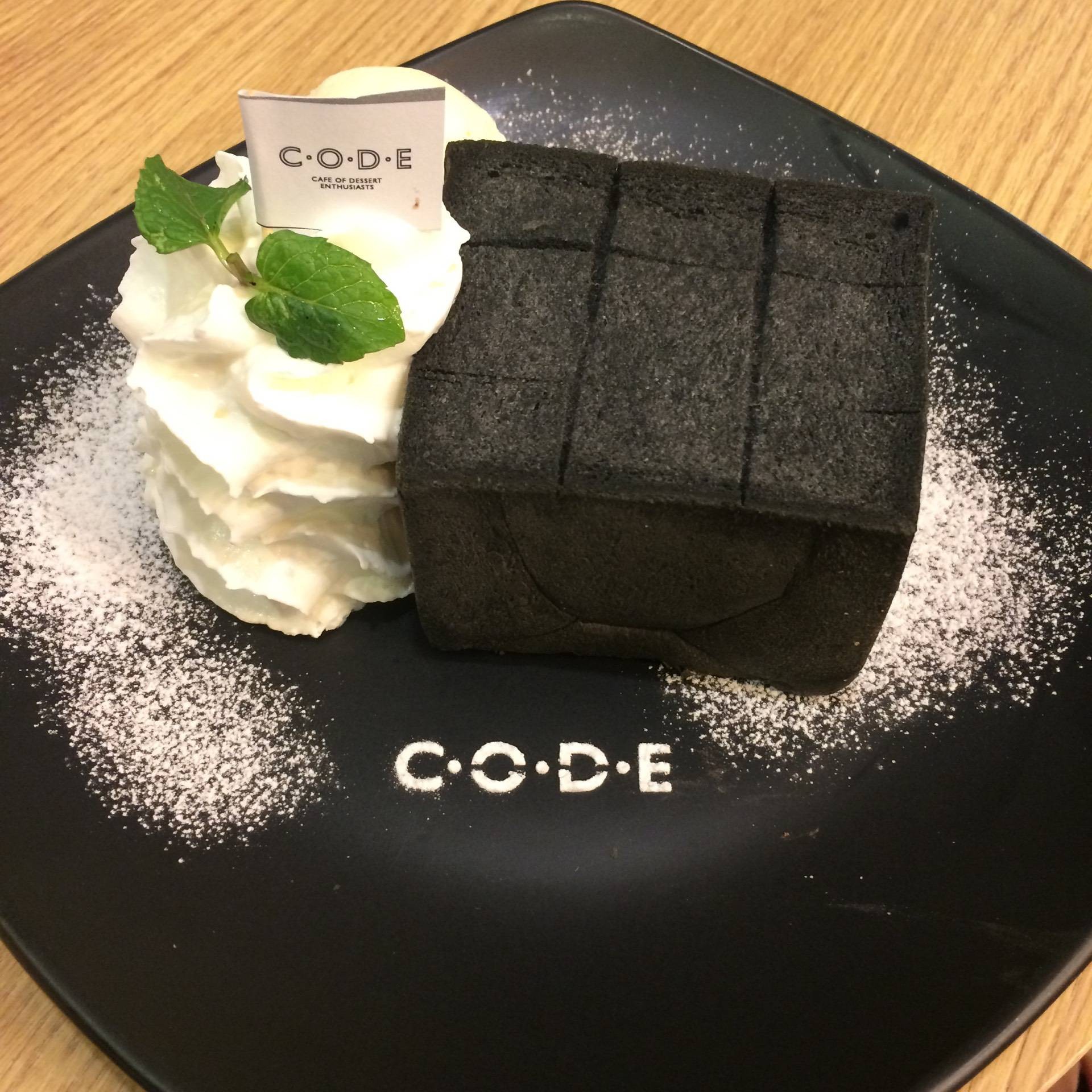 รีวิว CODE Cafe of Dessert Enthusiasts Terminal 21 - ขนมอร่อยค่ะ
