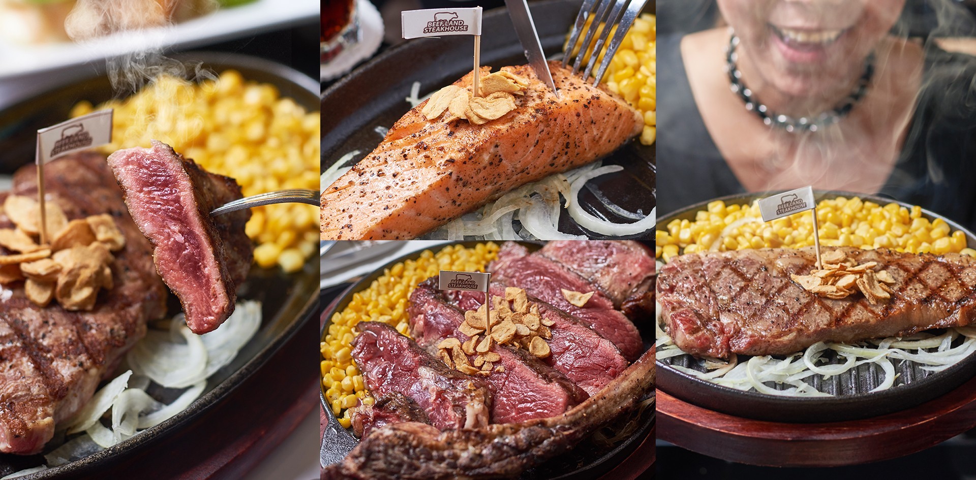 สวรรค์ของคนรักเนื้อ! ฟินเนื้อพรีเมียมราคามิตรภาพ @BEEF LAND STEAKHOUSE ...