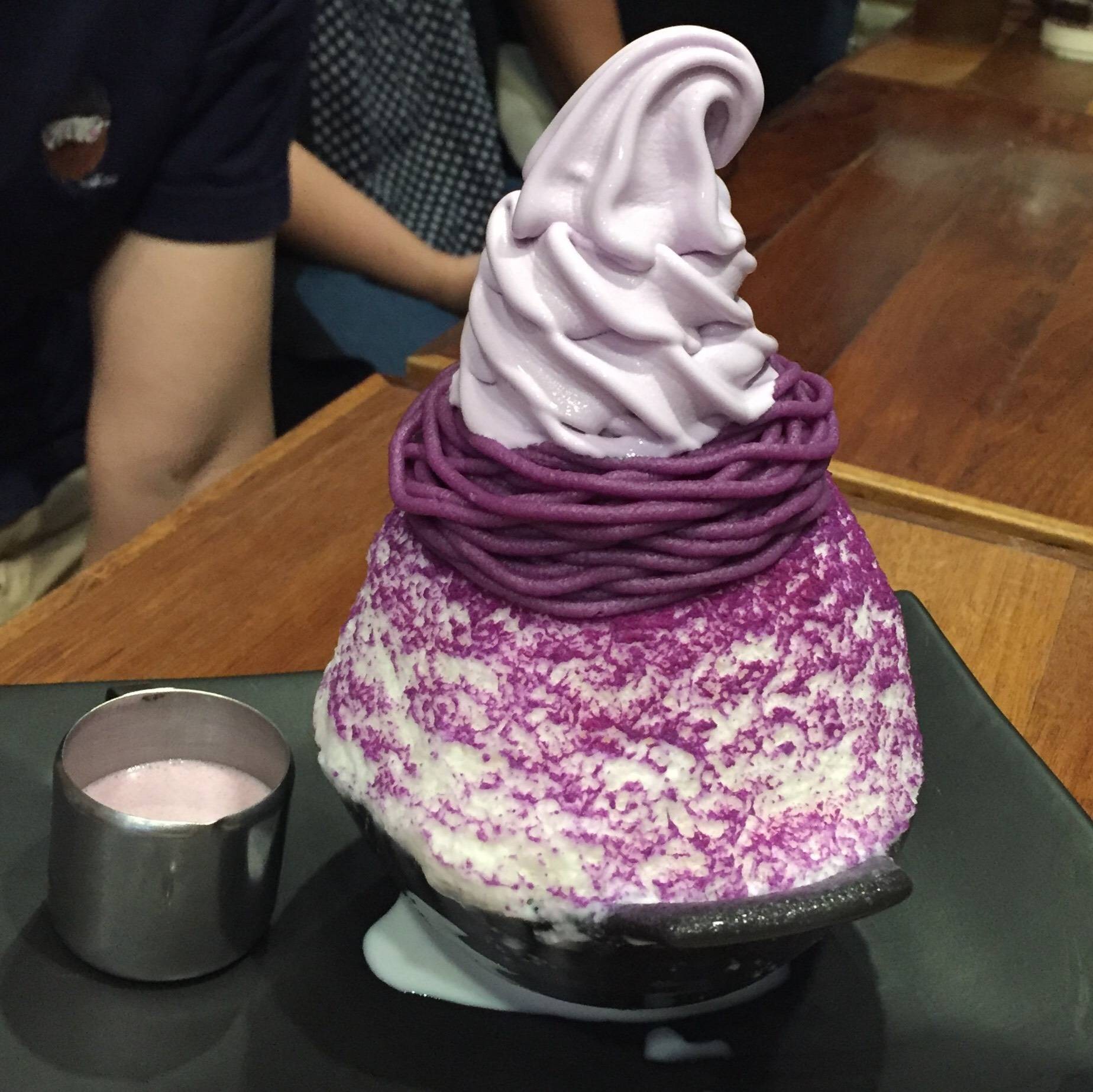 รีวิว Sofuto Cream หลัง มช. - น้ำแข็งไสมันม่วง หวานใสๆอร่อยสมวัย 😁😂