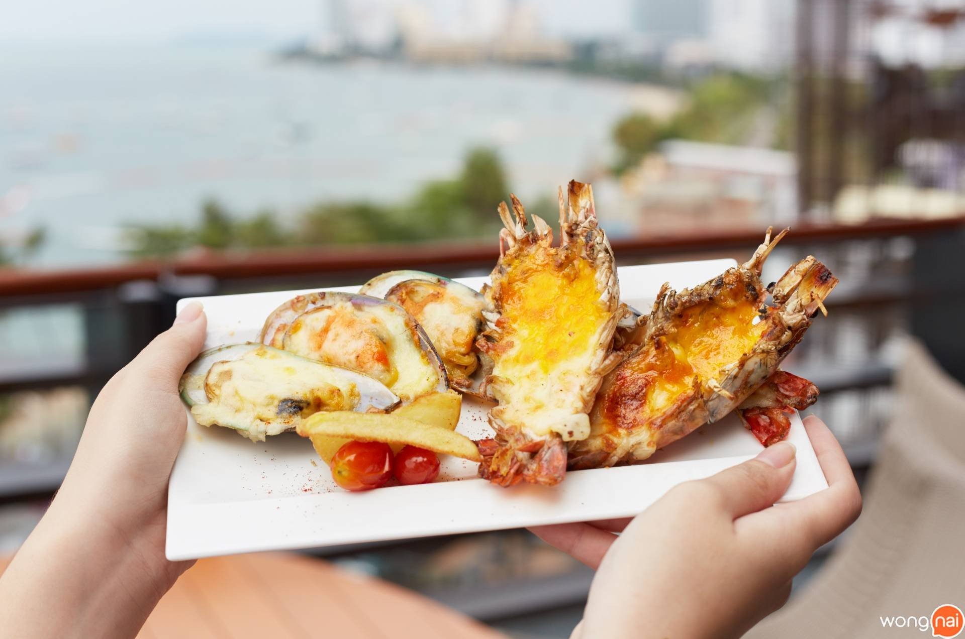 ร้าน Edge, Hilton Pattaya Hilton Pattaya Hotel | รีวิวร้านอาหาร