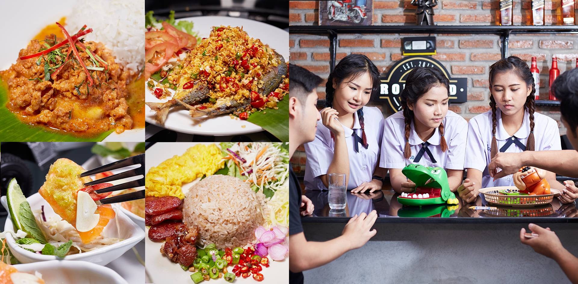 รีวิว Siri A-nan Cafe' - ร้านกินดื่มสุดเก๋า นั่งแฮงก์เอาต์อยู่ในโรงรถ ...