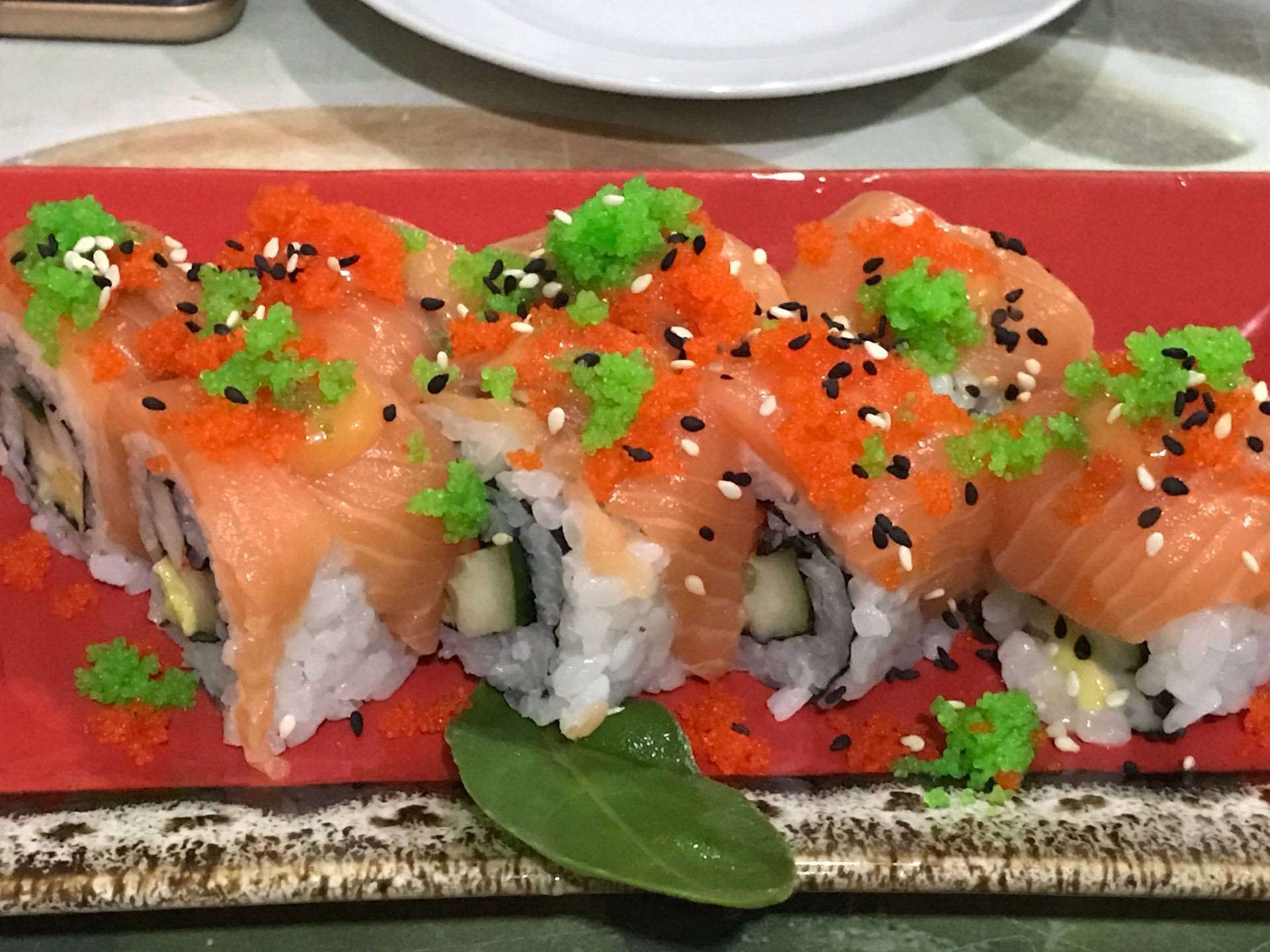 Spicy Salmon Roll ( 160 THB) ร้าน ร้านอาหารญี่ปุ่นยูกิ-นวนคร YUKI ...